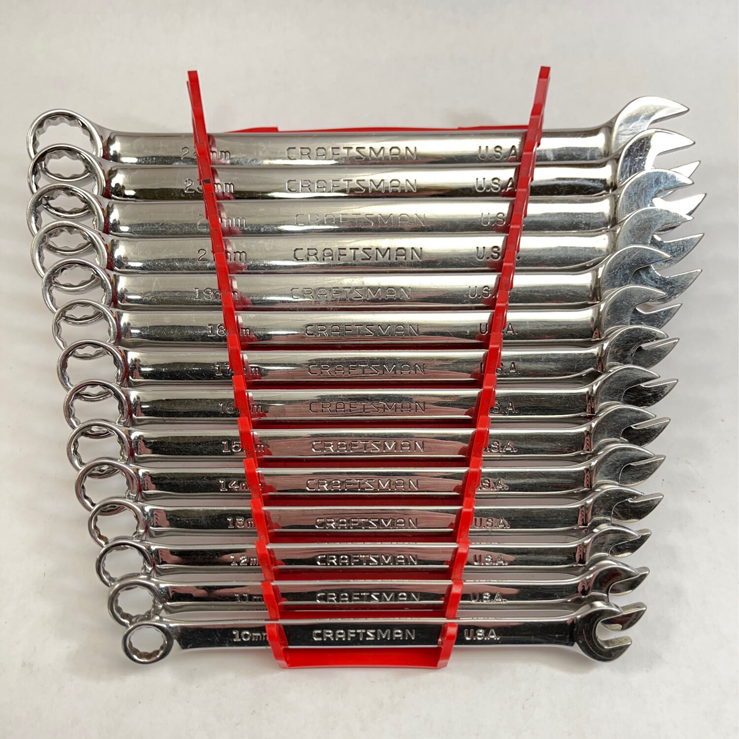 Craftsman USA 14 Pc. Metric 12-Point Combination Wrench Set (10-24mm) - Shop - Tool Swapper