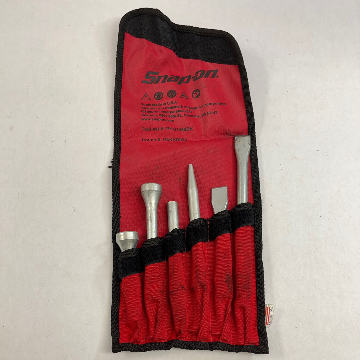 Snap On 6 Pc. Air Hammer Bit Set, PHG1066BK - Shop - Tool Swapper