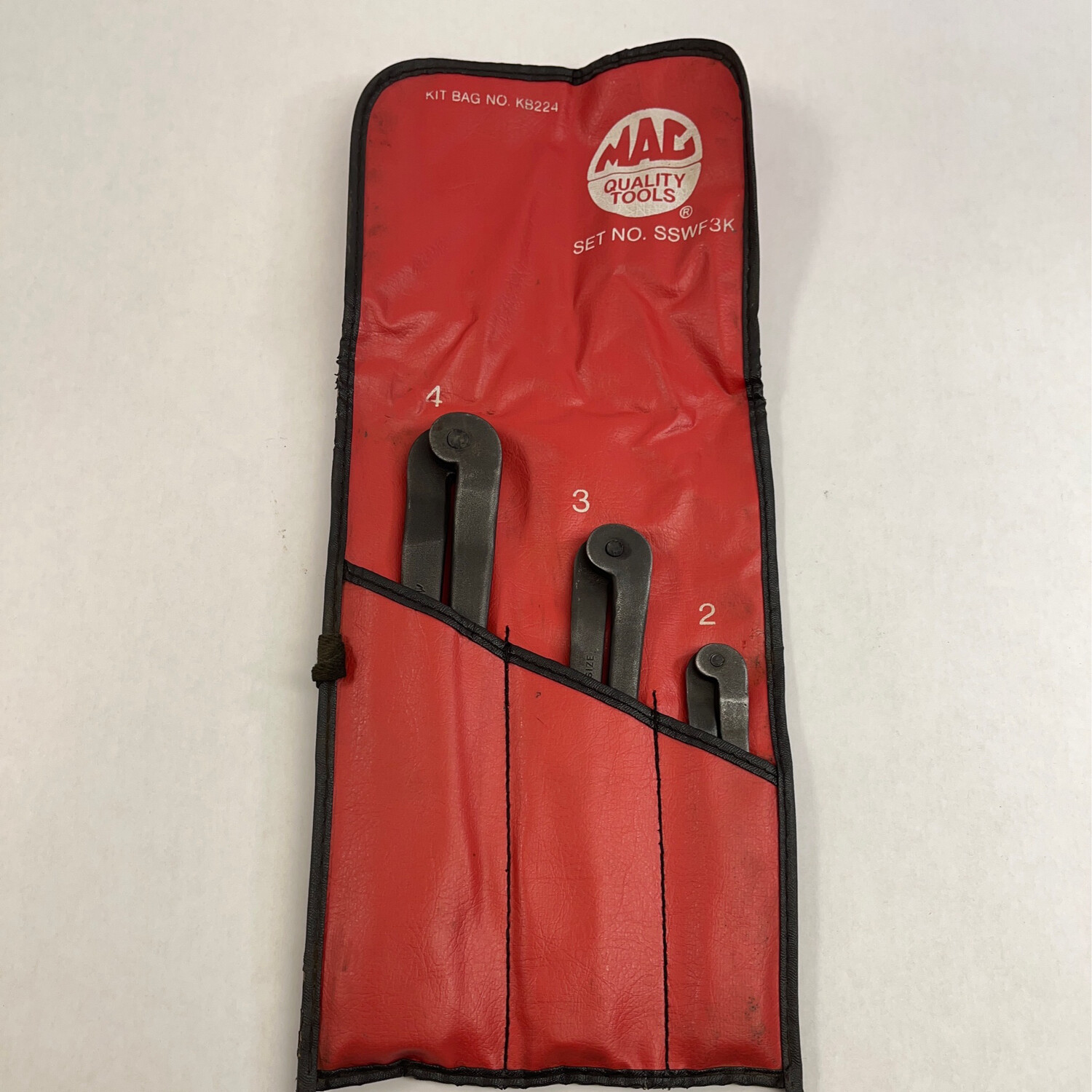 Mac Tools 3 Pc. Adjustable Face Spanner Wrench Set, SSWF3K - Shop ...