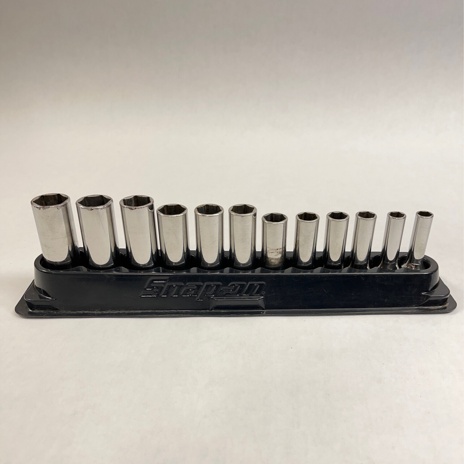 Snap On 12 Pc. 3/8" Drive 6-Point Metric Flank Drive Deep Socket Set (8 ...