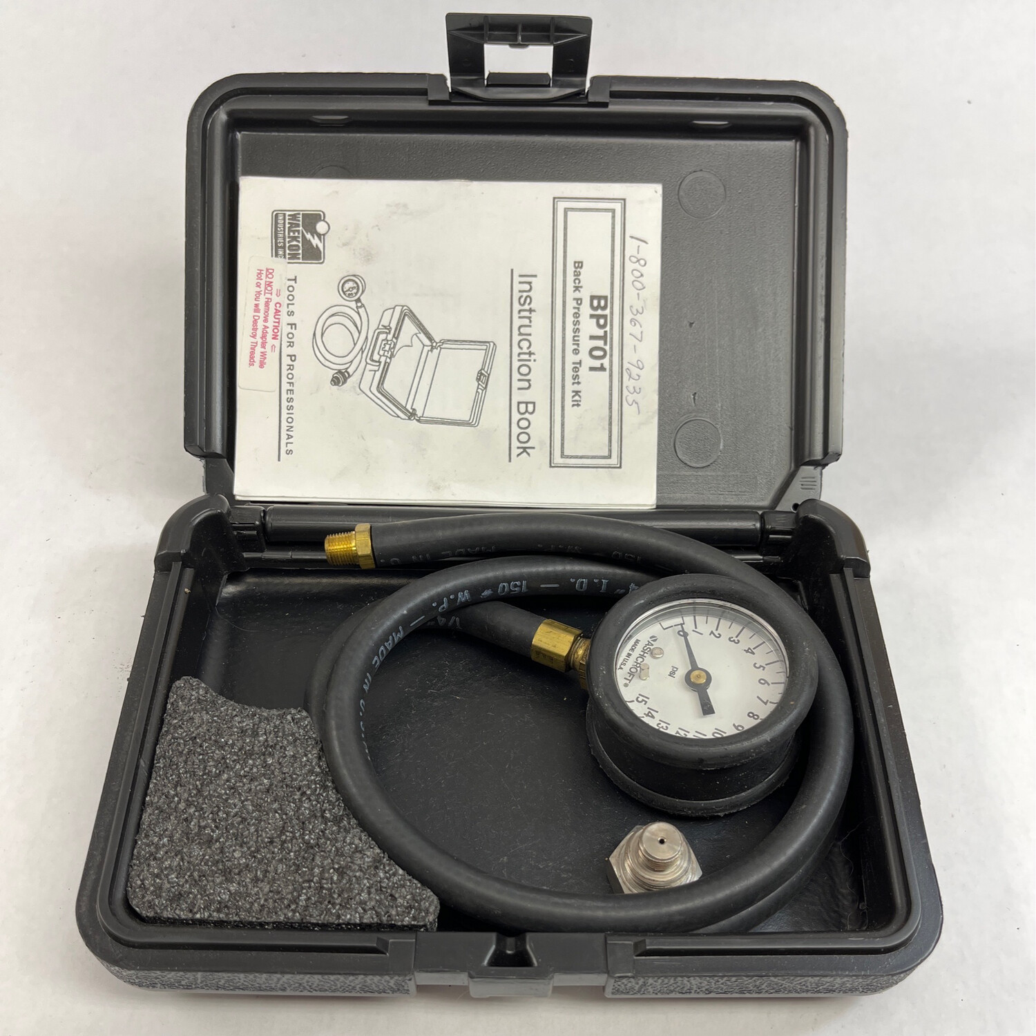 Waekon Back Pressure Tester, BPT01 - Shop - Tool Swapper