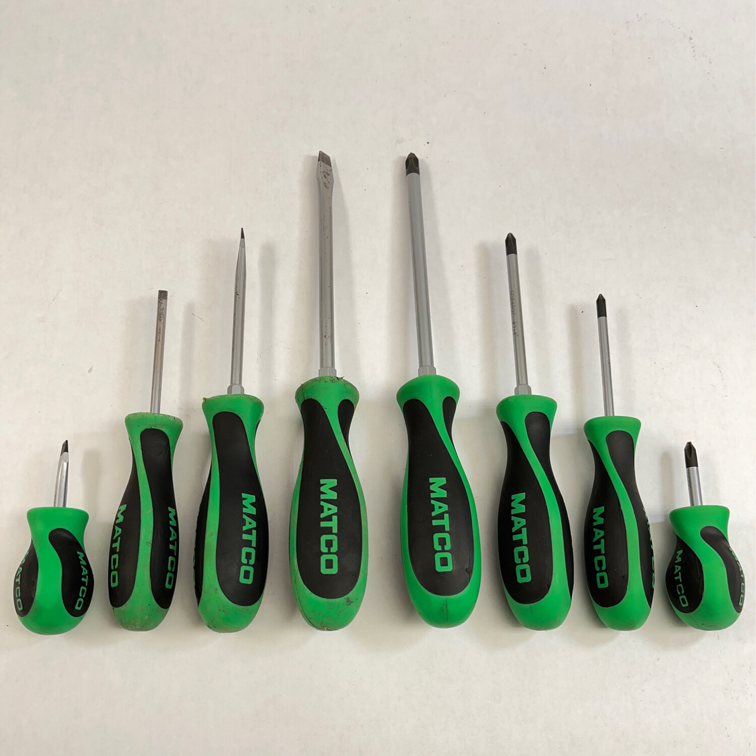 Matco Tools 8 Pc. Screwdriver Set, SSG8C - Shop - Tool Swapper
