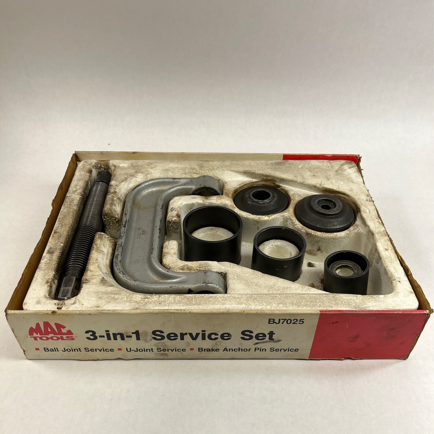 Mac Tools 3 In 1 Service Set Ball Joint, U-Joint & Brake Anchor Pin ...