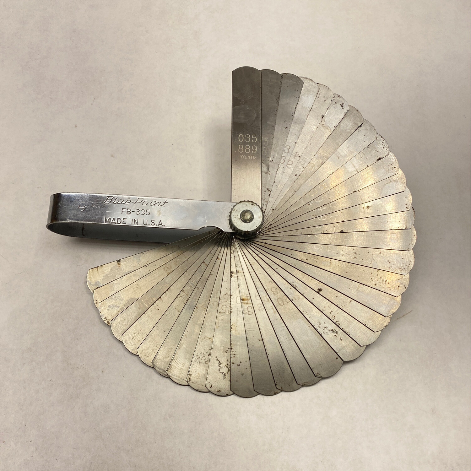 Blue Point SAE/Metric Feeler Gauge Set, FB335 - Shop - Tool Swapper