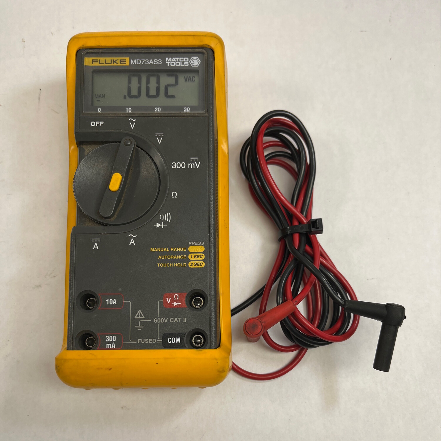 Fluke Matco Tools Digital Multimeter, MD73AS3 - Shop - Tool Swapper