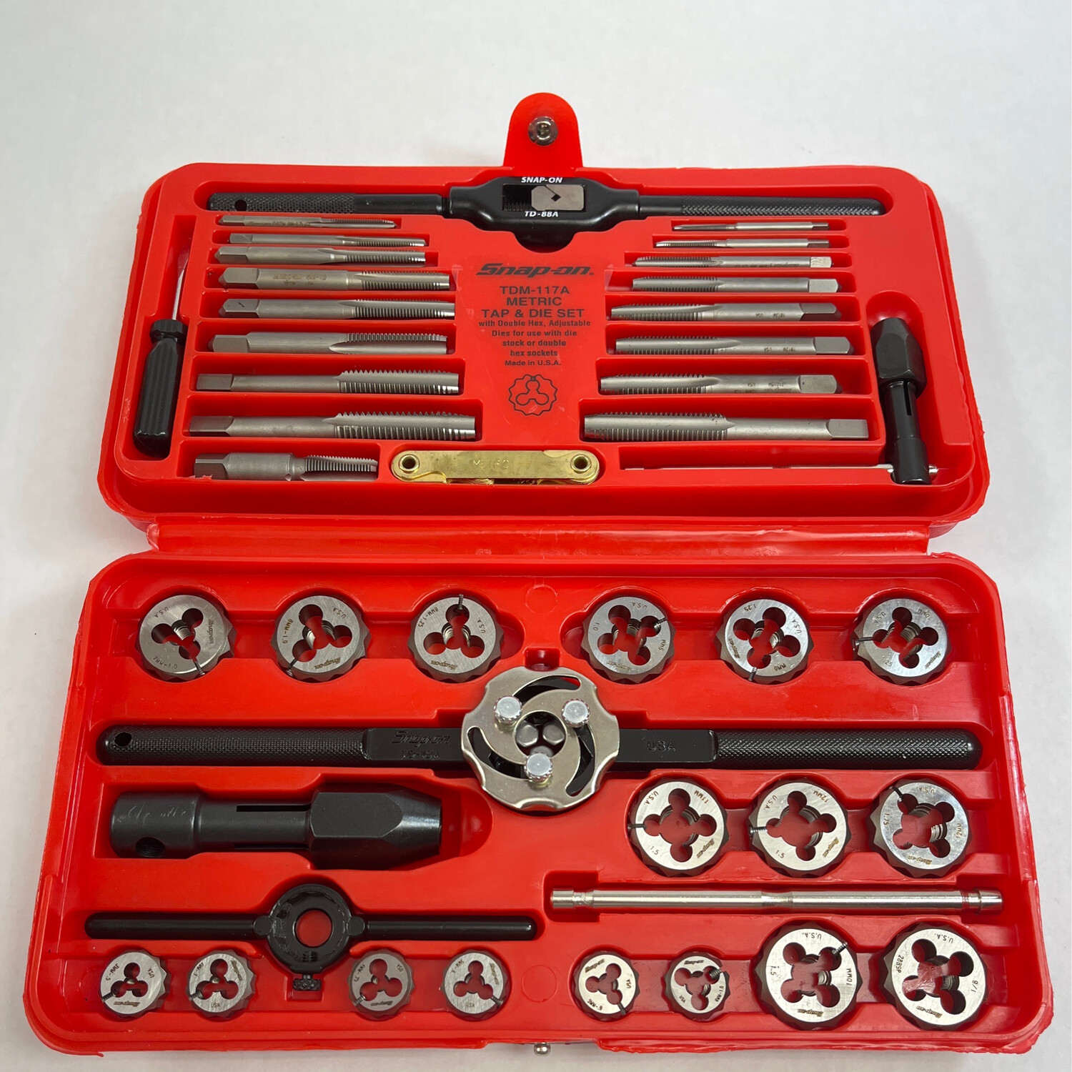 Snap On 41 Pc. Metric Tap And Die, TDM-117A - Shop - Tool Swapper