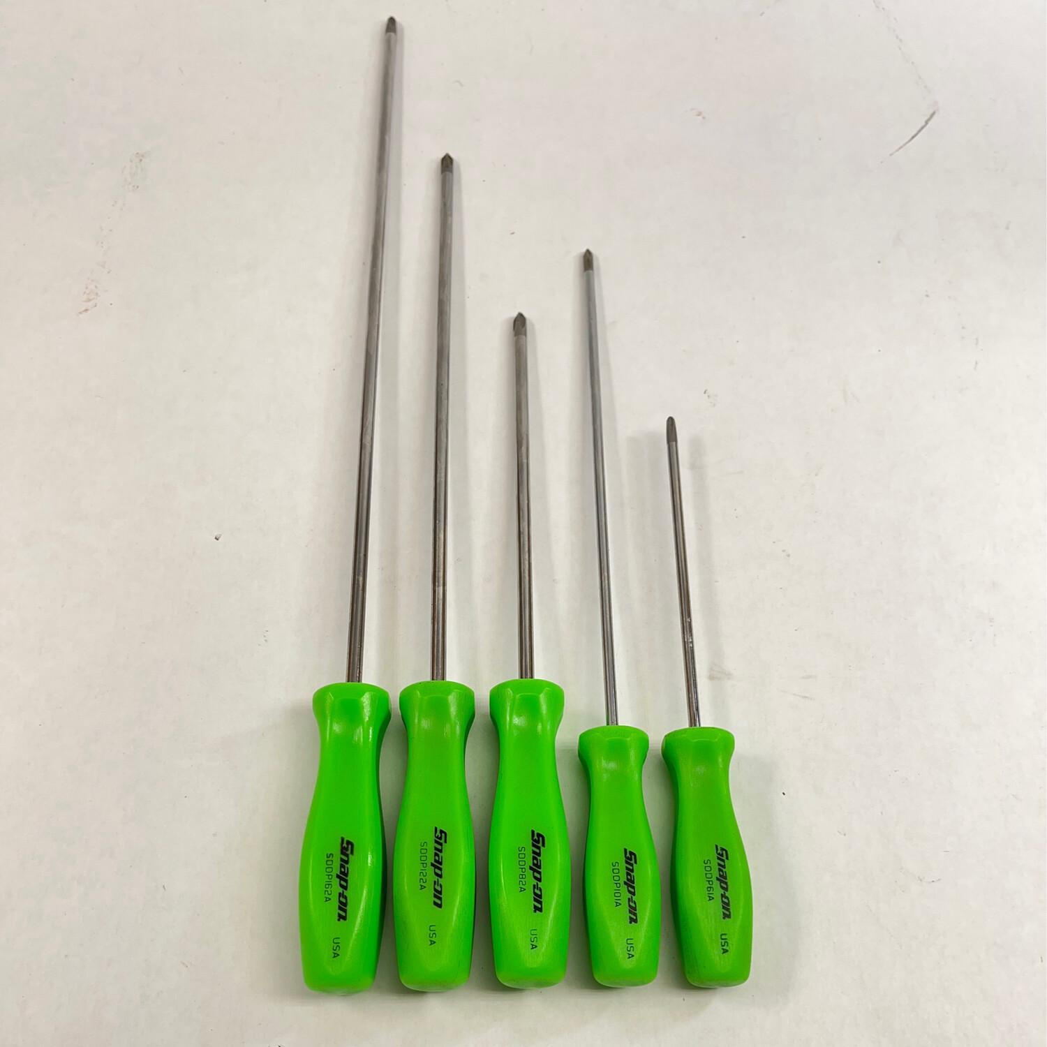 Snap On 5 Pc. Hard Handle Phillips Screwdriver Set - Shop - Tool Swapper