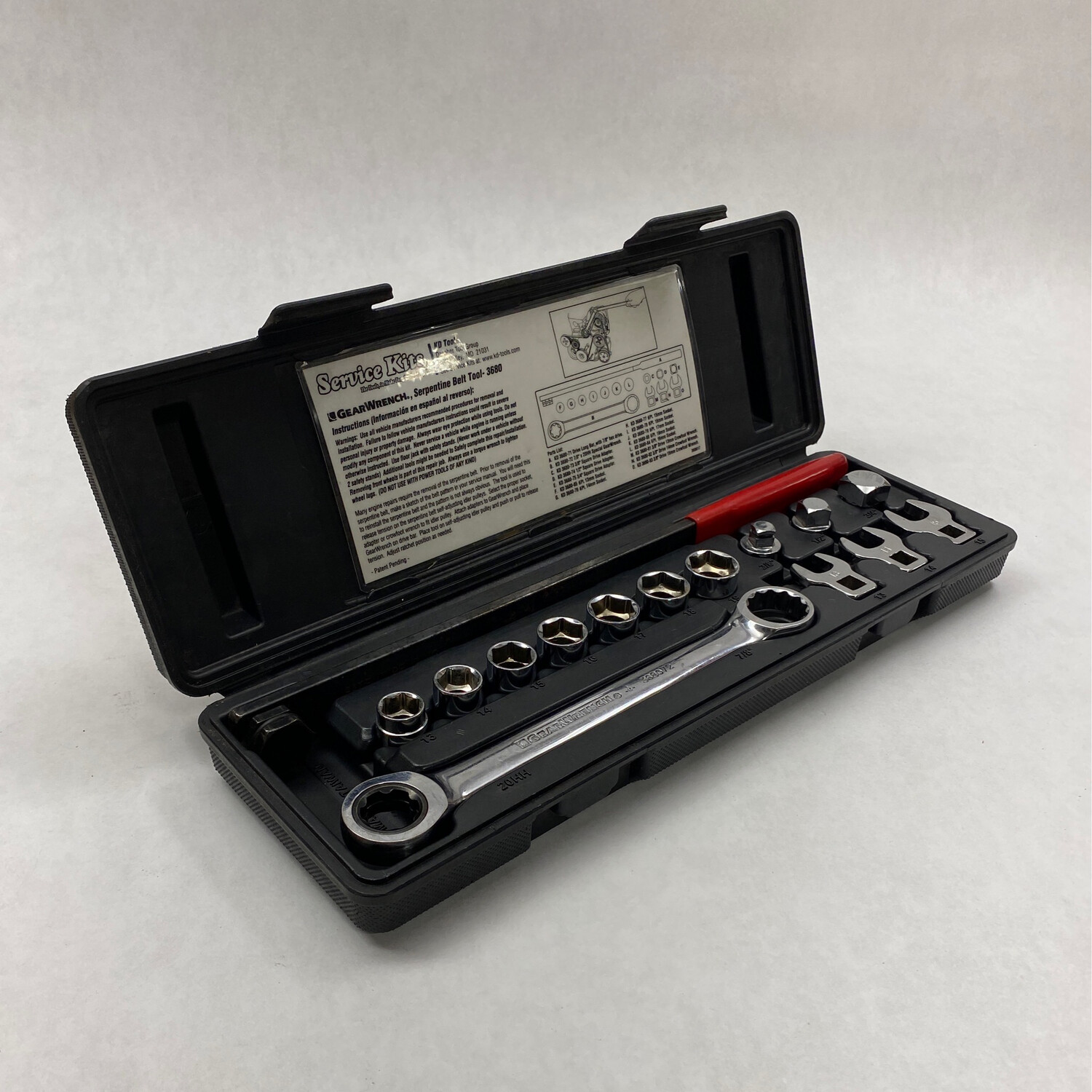 KD Tools 15pc. Serpentine Belt Tool, 3680 - Shop - Tool Swapper