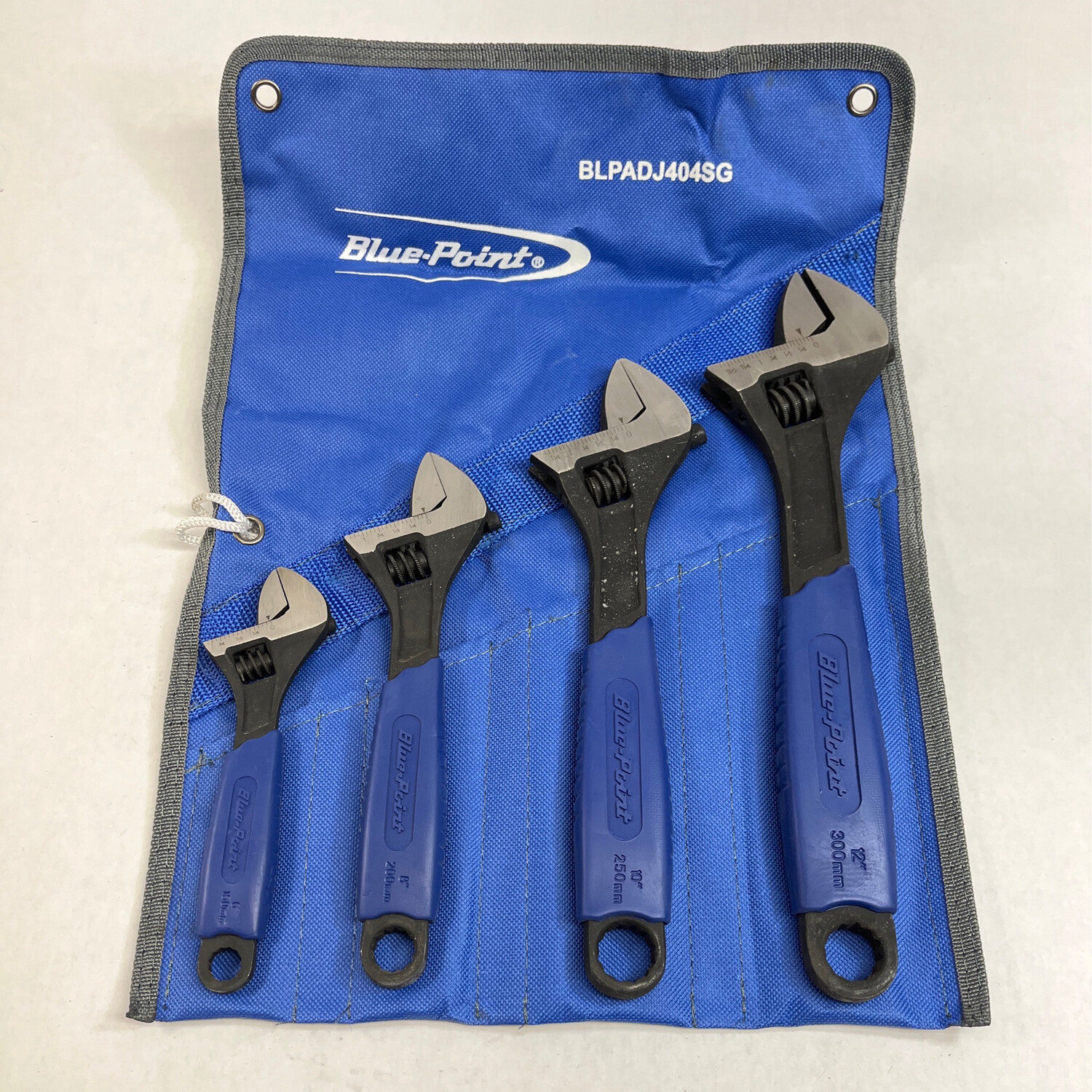 Blue Point 4 Pc. Soft Grip Adjustable Wrench Set (6-12") BLPADJ404SG ...