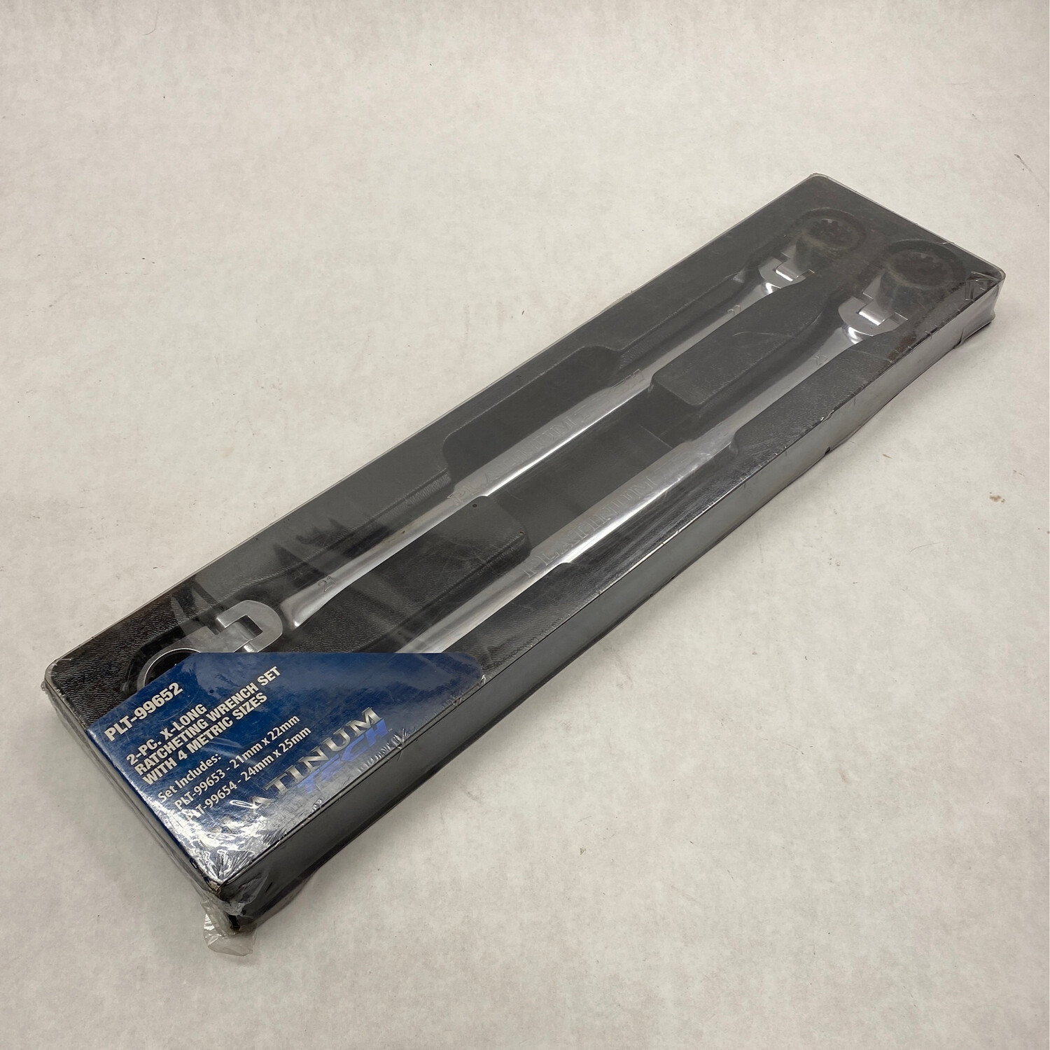 Platinum Tech 2pc. Metric X-Long Ratcheting Wrench Set, PLT-99652 ...