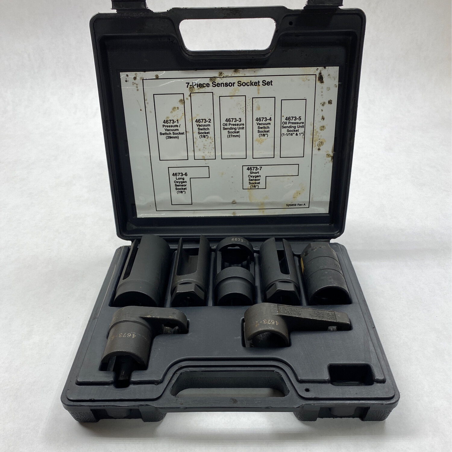 OTC Stinger 7pc. Sensor Socket Set, 4673 - Shop - Tool Swapper