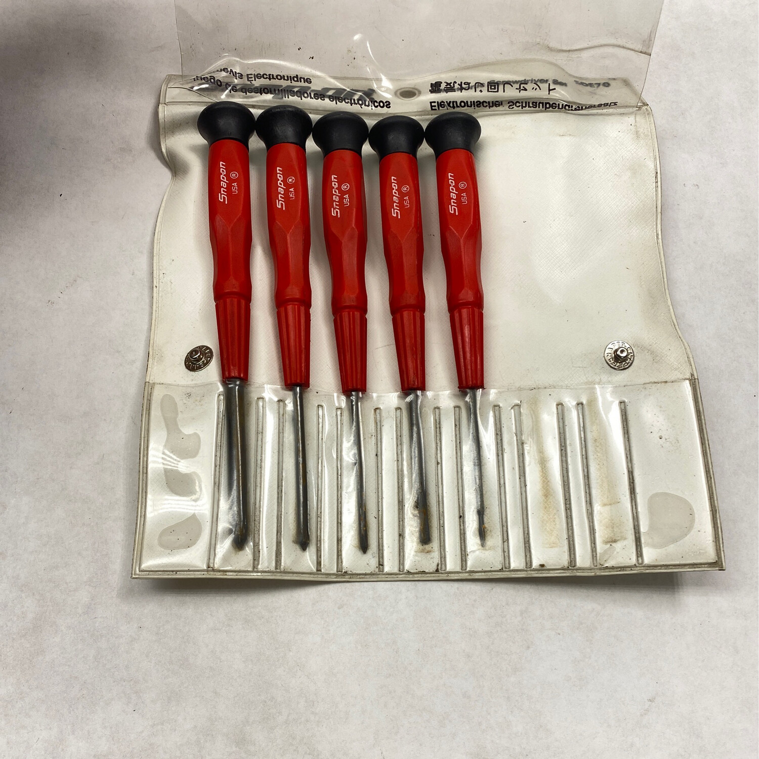 Snap On 5 Pc. Electronic Screwdriver Set, SDE70 - Shop - Tool Swapper