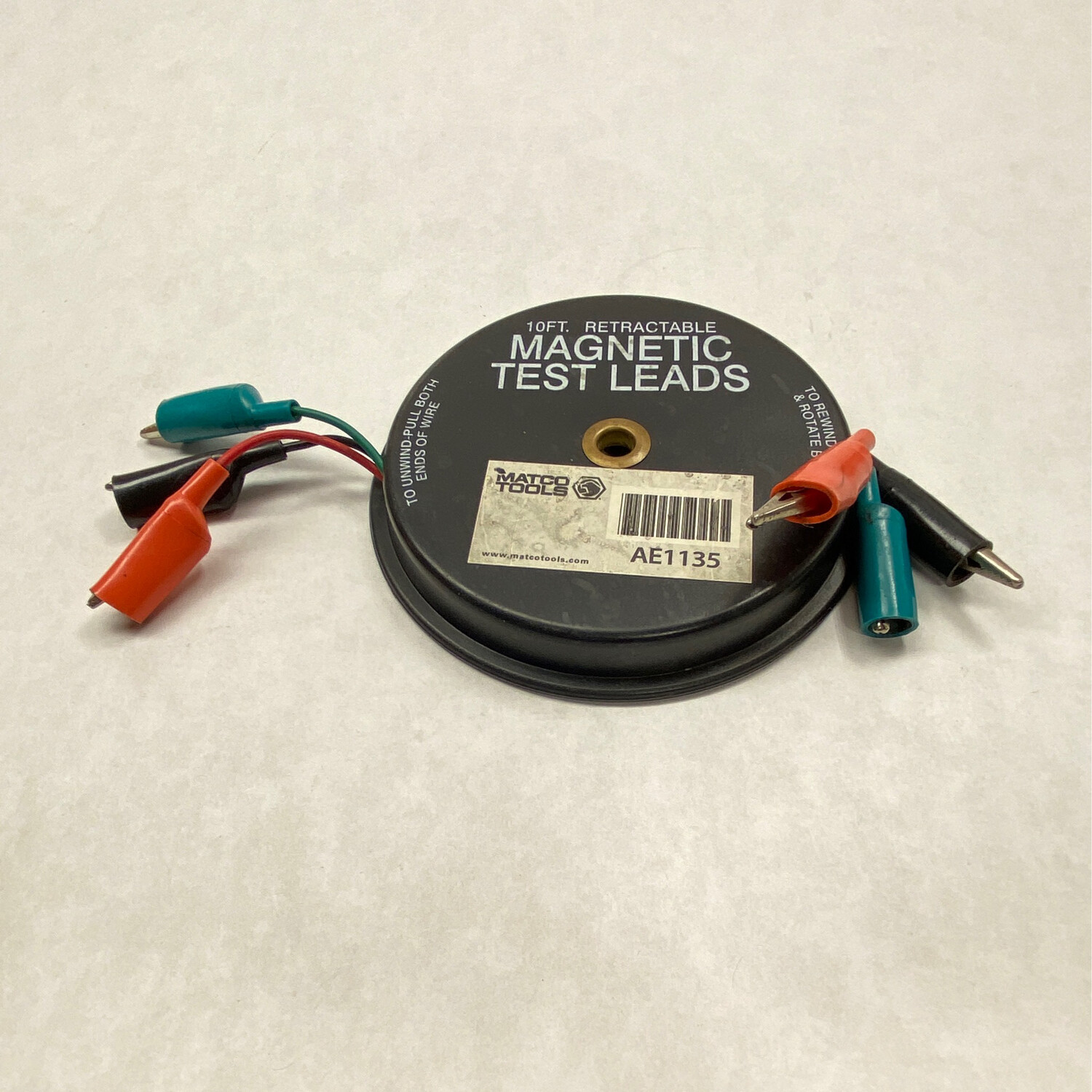 Matco Tools 10 Ft Retractable Magnetic Test Leads, AE1135 - Shop - Tool ...