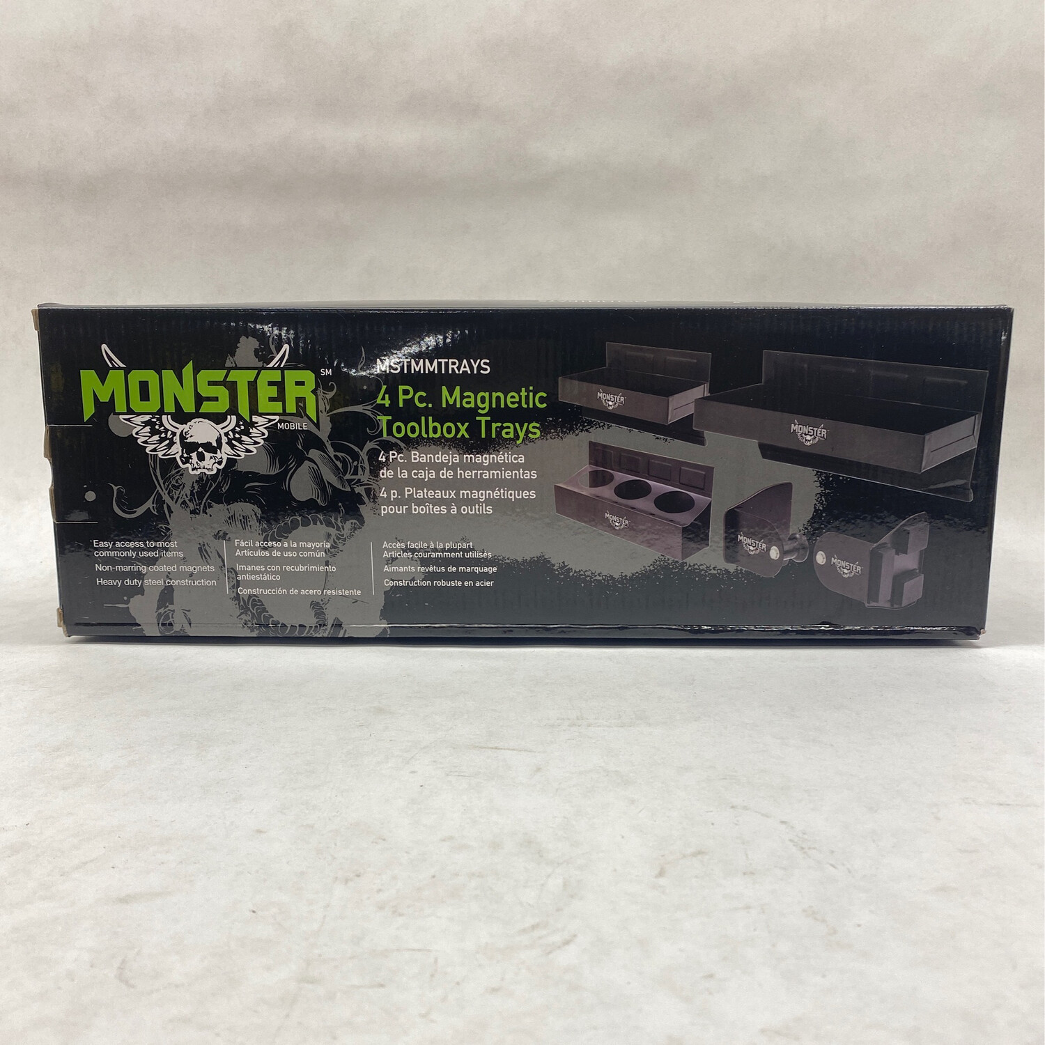 Monster Tools 4 Pc. Magnetic Tray Toolbox Trays, MSTXXXX - Shop - Tool ...