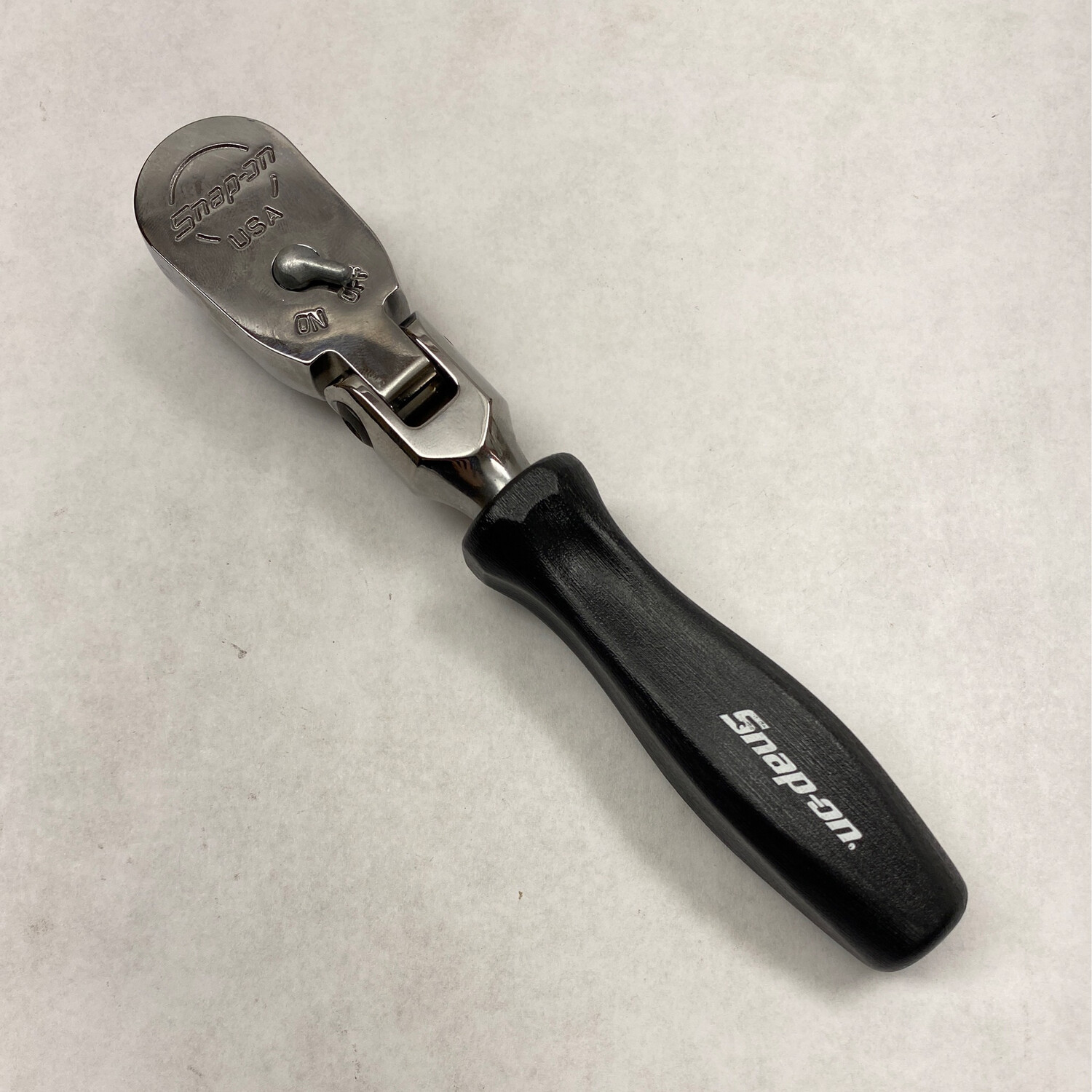 Snap On 3/8" Drive Dual 80 Technology Hard Grip Stubby Handle Flex-Head Ratchet, FHKFD80A - Shop ...