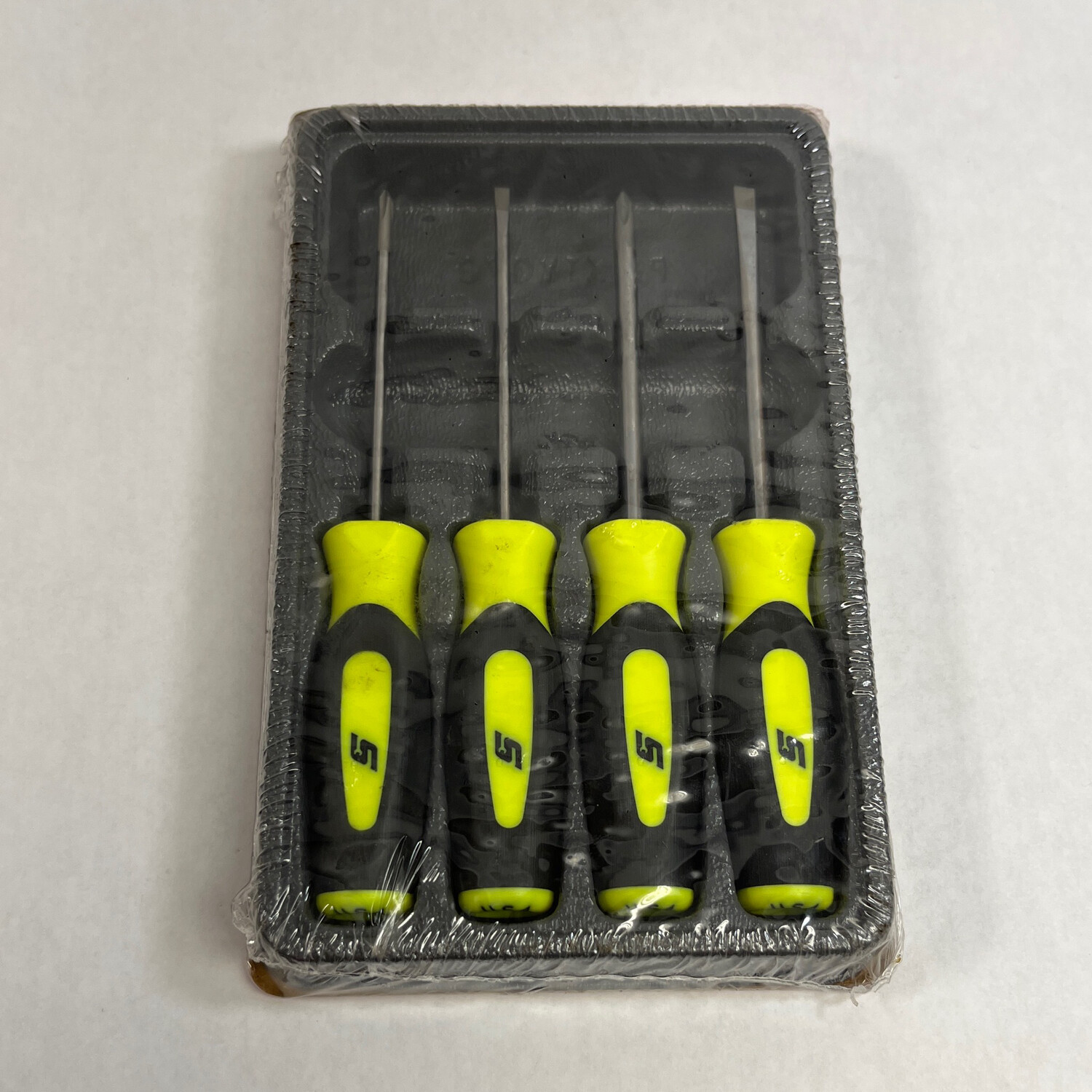Snap On 4 pc Instinct Soft Grip Mini-Tip Combination Screwdriver Set ...
