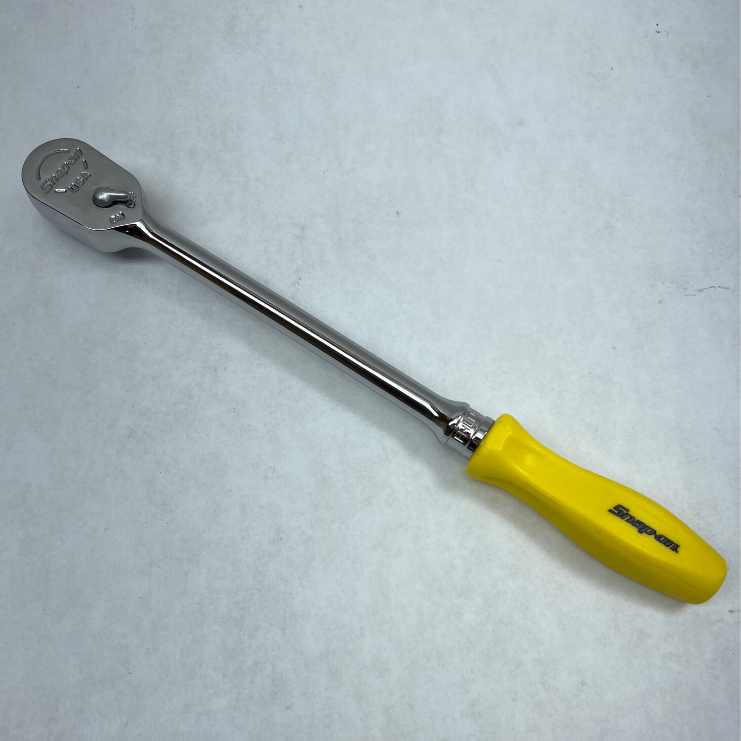 Snap On 3/8" Drive Dual 80 Technology Hard Grip Long Handle Ratchet ...