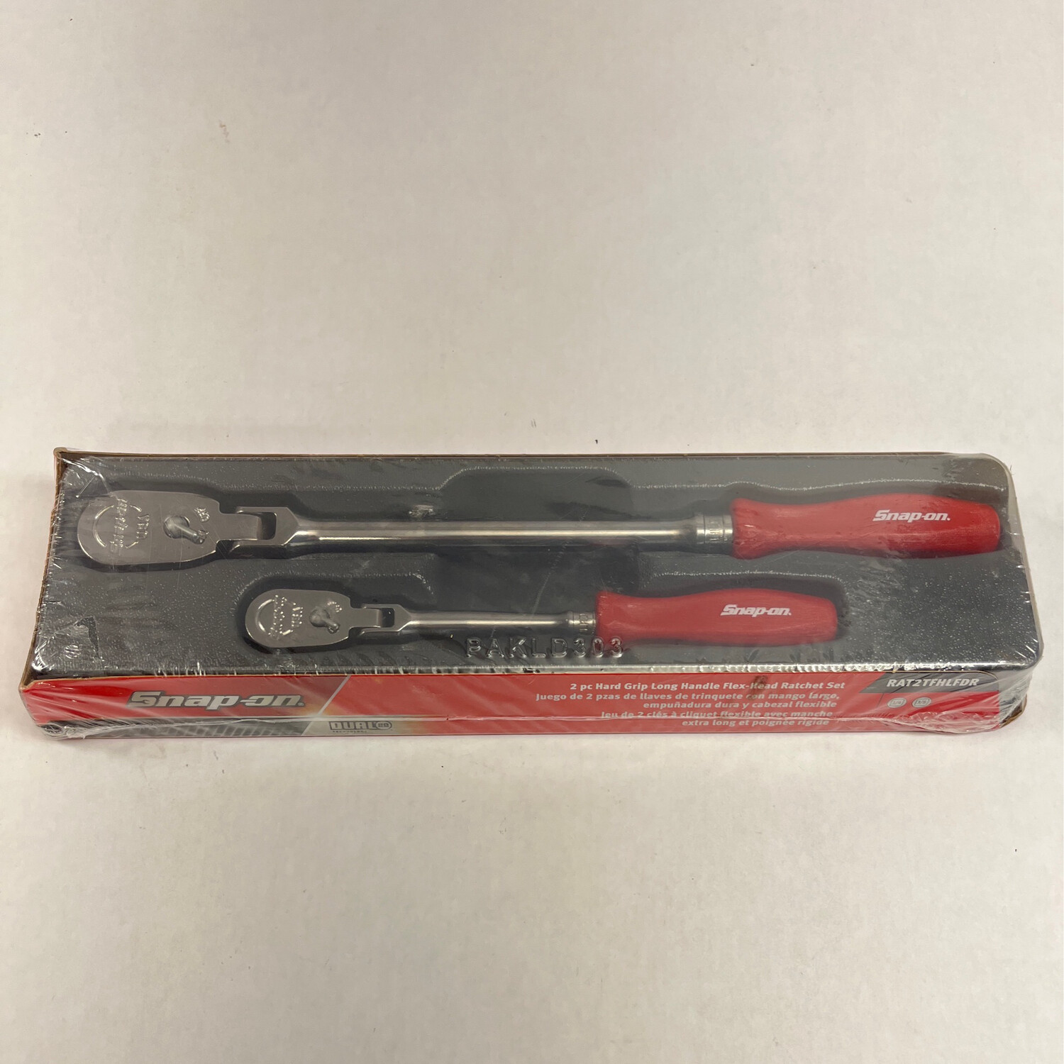 Snap On 2 Pc. Dual 80 Technology Hard Grip Long Handle Flex-Head ...