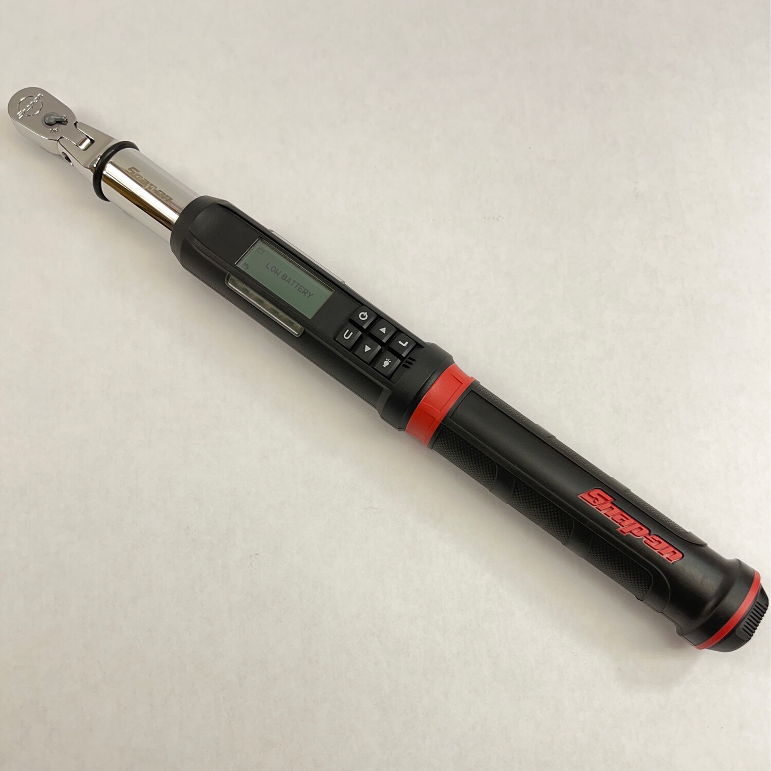 Snap On 1/4” Drive Digital Flex Head Torque Wrench (12-240 in lb ...