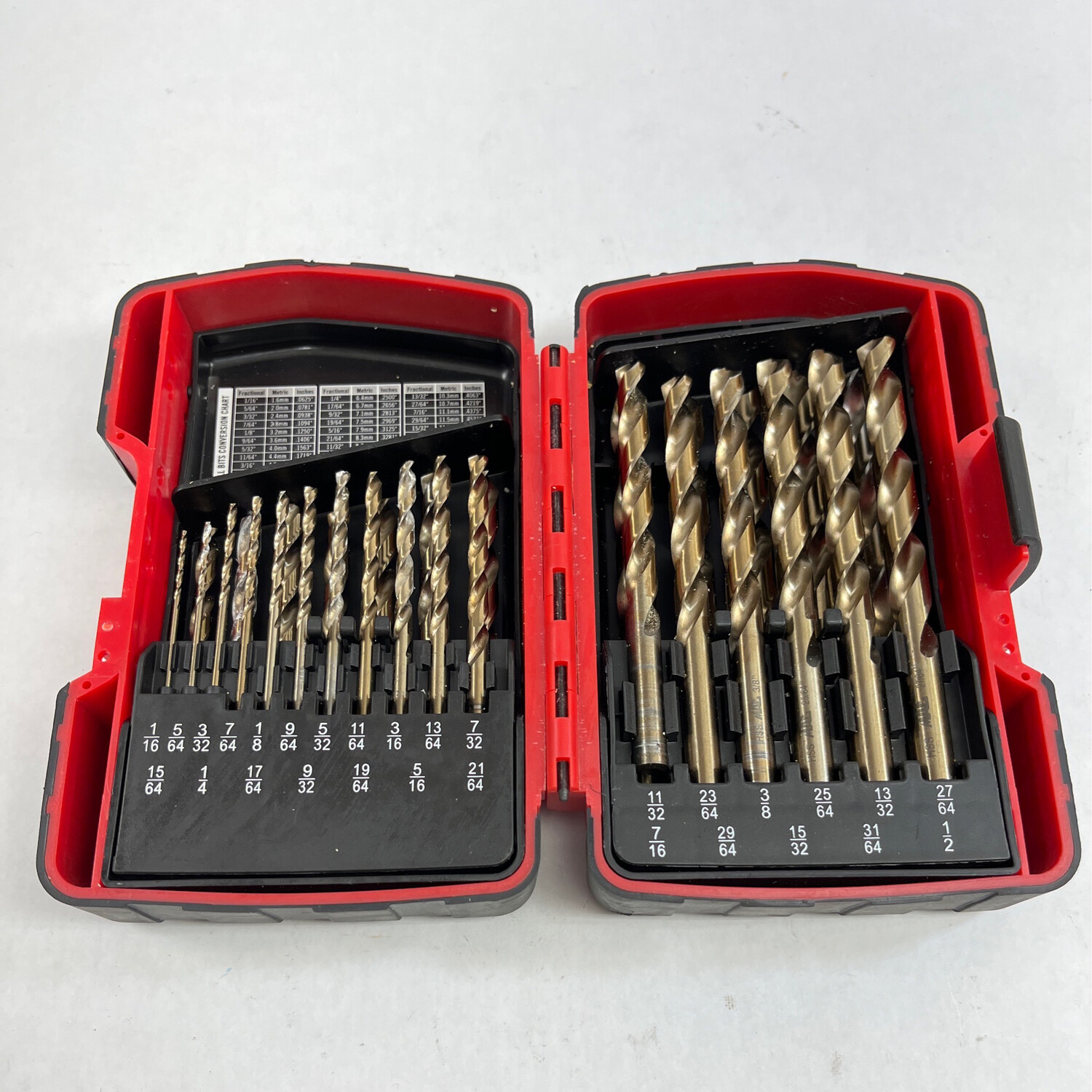 Mac Tools 29 Pc. Cobalt Alloy Steel Drill Bit Set, 6338DSB - Shop ...