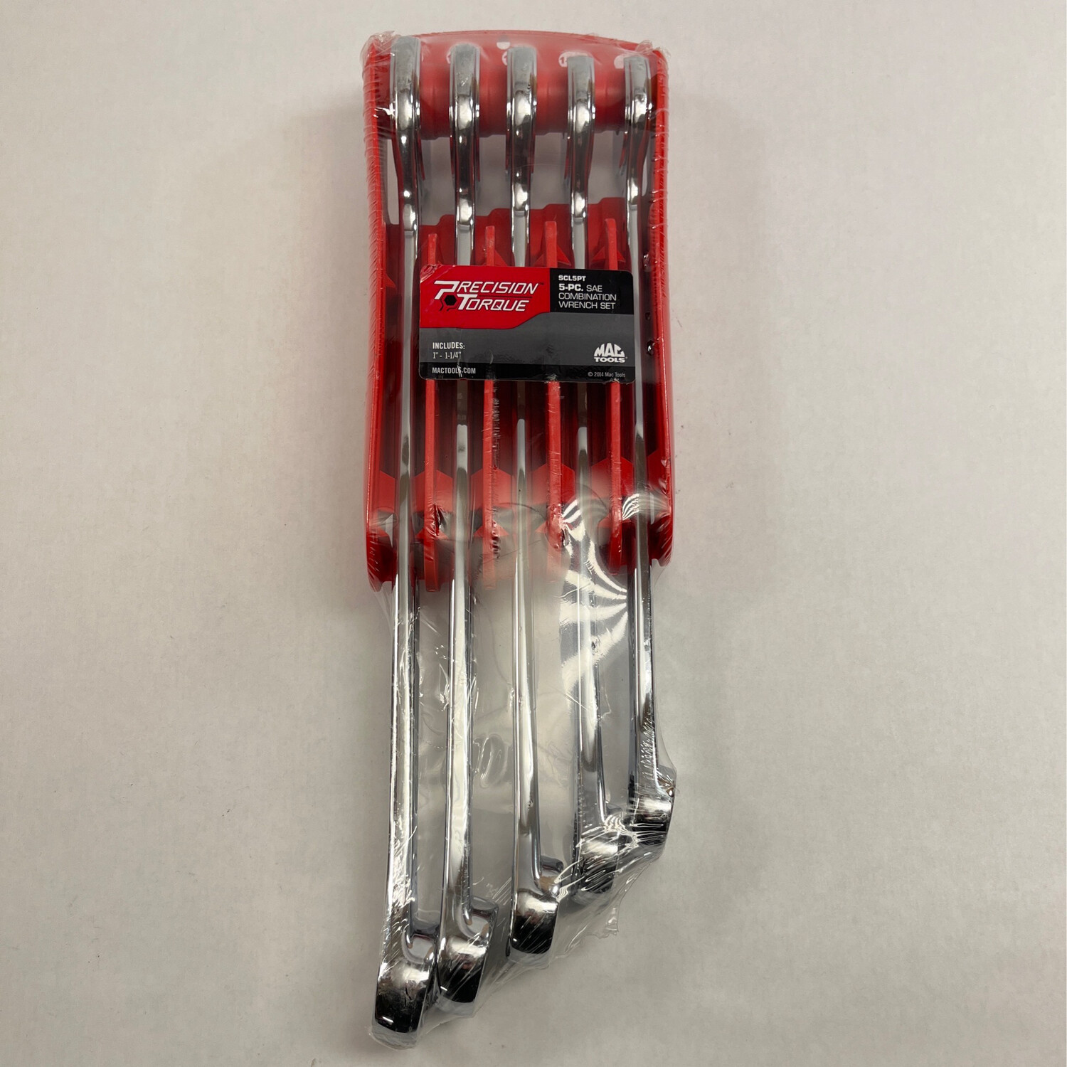 Mac Tools 5 Pc. SAE 12-Point Combination Wrench Set, SCL5PT - Shop ...