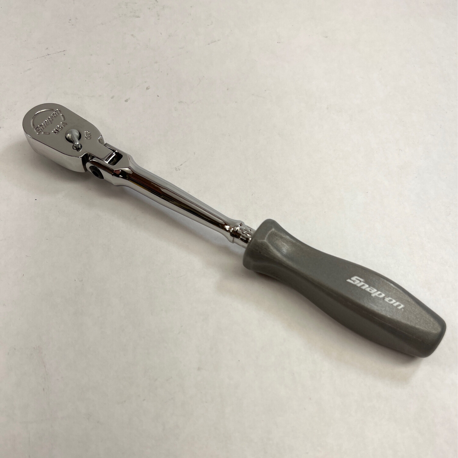 Snap On 1/4" Drive Dual 80 Technology Hard Grip Long Handle Flex-Head ...