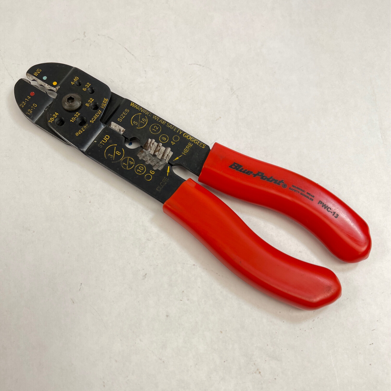 Blue Point Wire Stripper / Cutter / Crimper / Bolt Cutter, PWC-13 ...