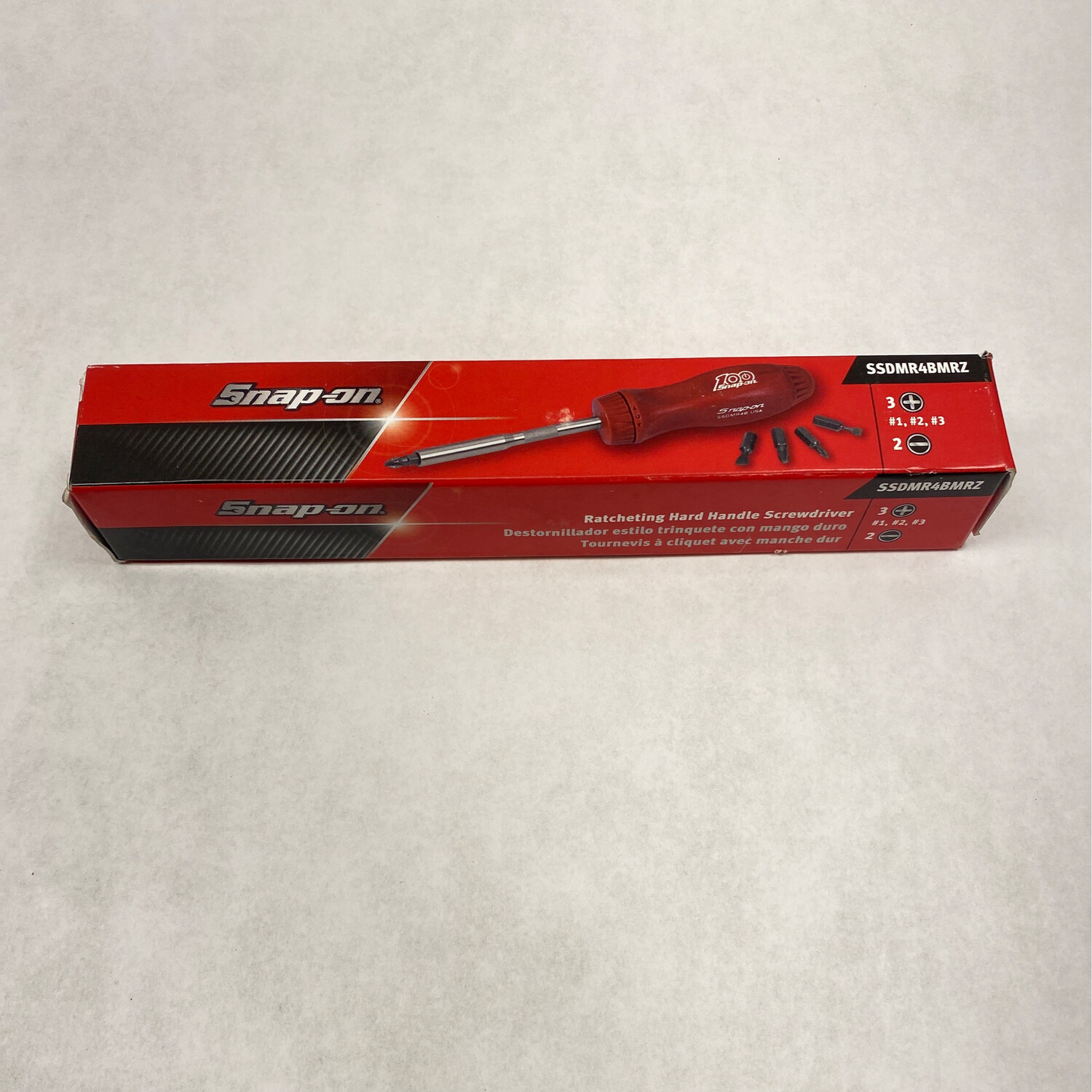 Snap On 100th Anniversary Ratcheting Hard Handle Screwdriver ...