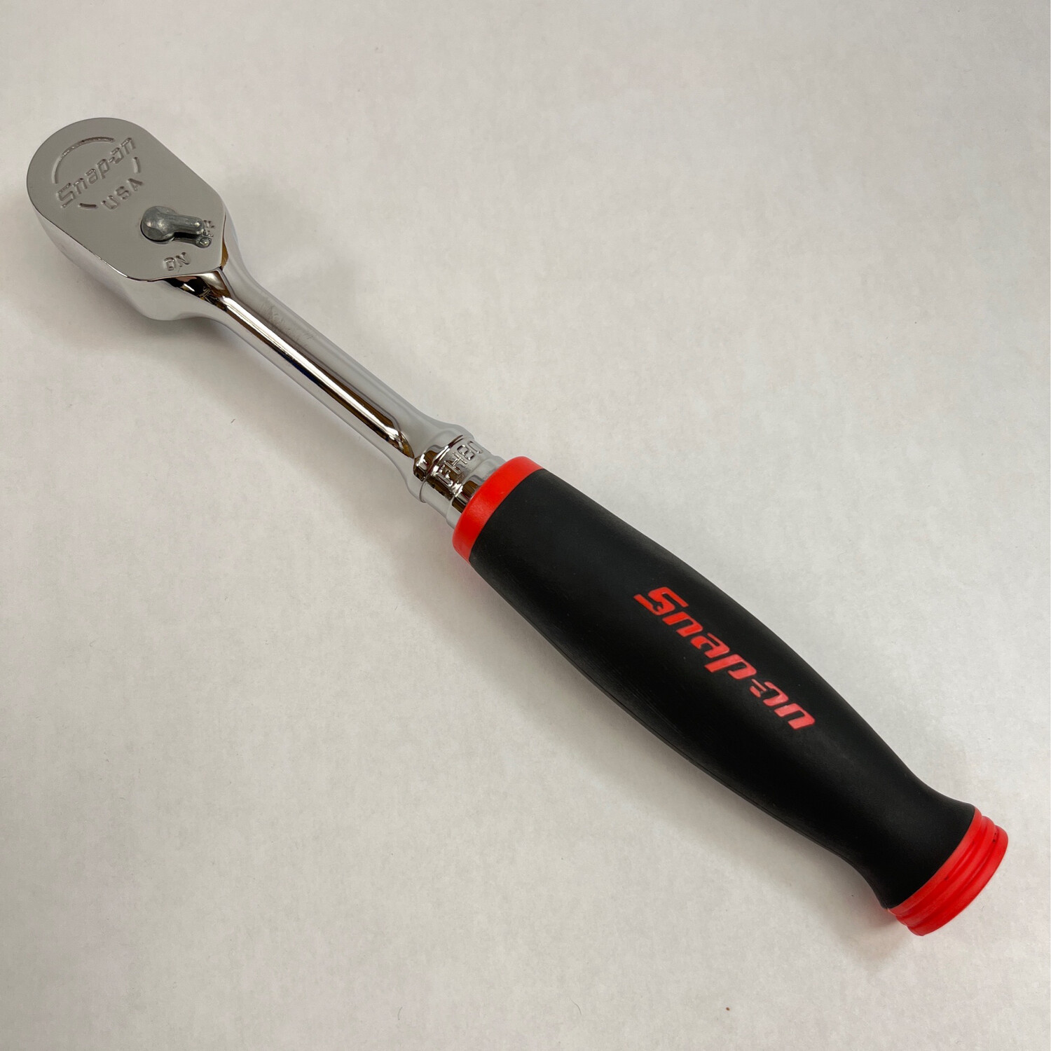 Snap On 3/8" Drive Dual 80 Technology Soft Grip Standard Handle Ratchet ...