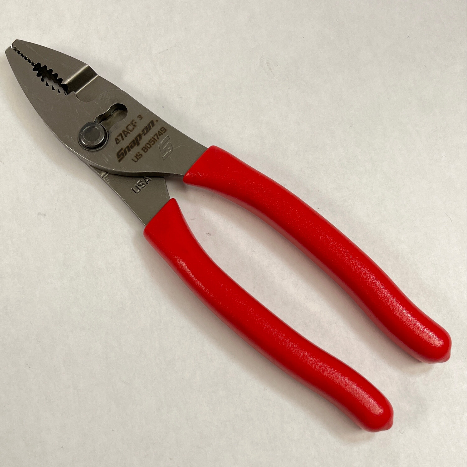 Snap On 8" Talon Grip Combination Slip Joint Pliers, 47ACF - Shop ...