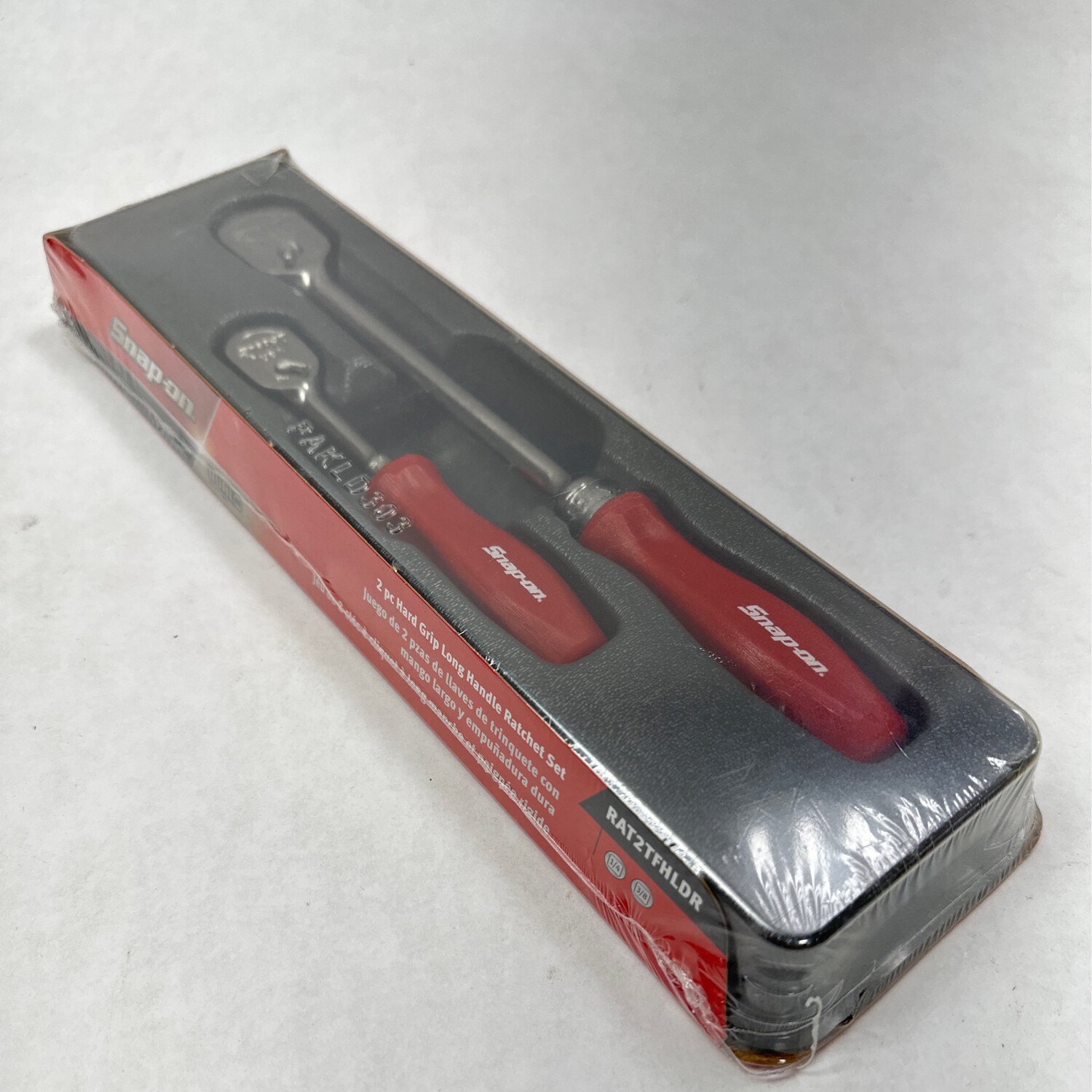 Snap On 2 Pc. Hard Grip Long Handle Ratchet Set, RAT2TFHLDR - Shop ...