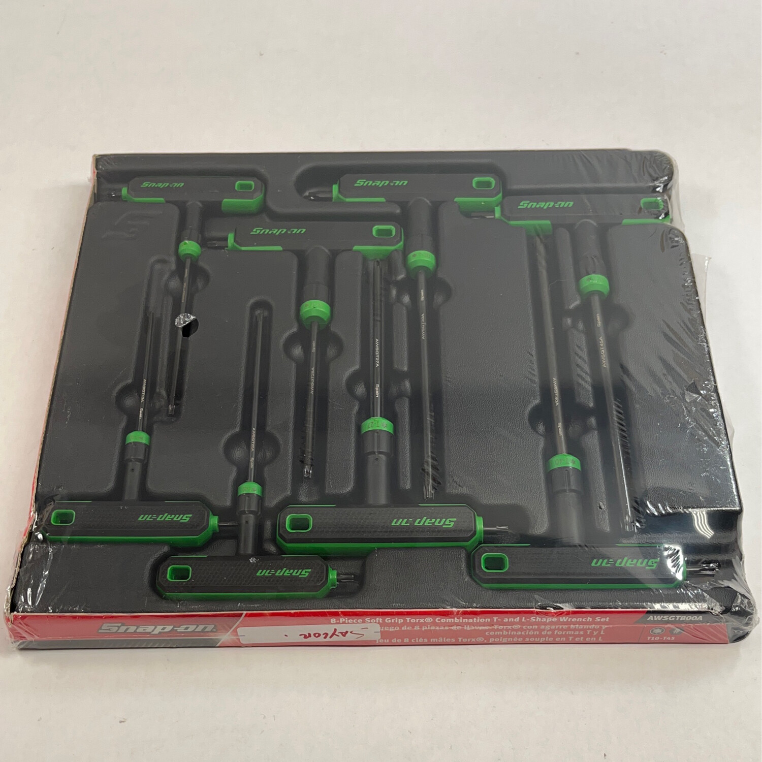 Snap On 8 Pc. Torx L-Shaped/ T-Shaped Combination Wrench Set (T10-T45 ...