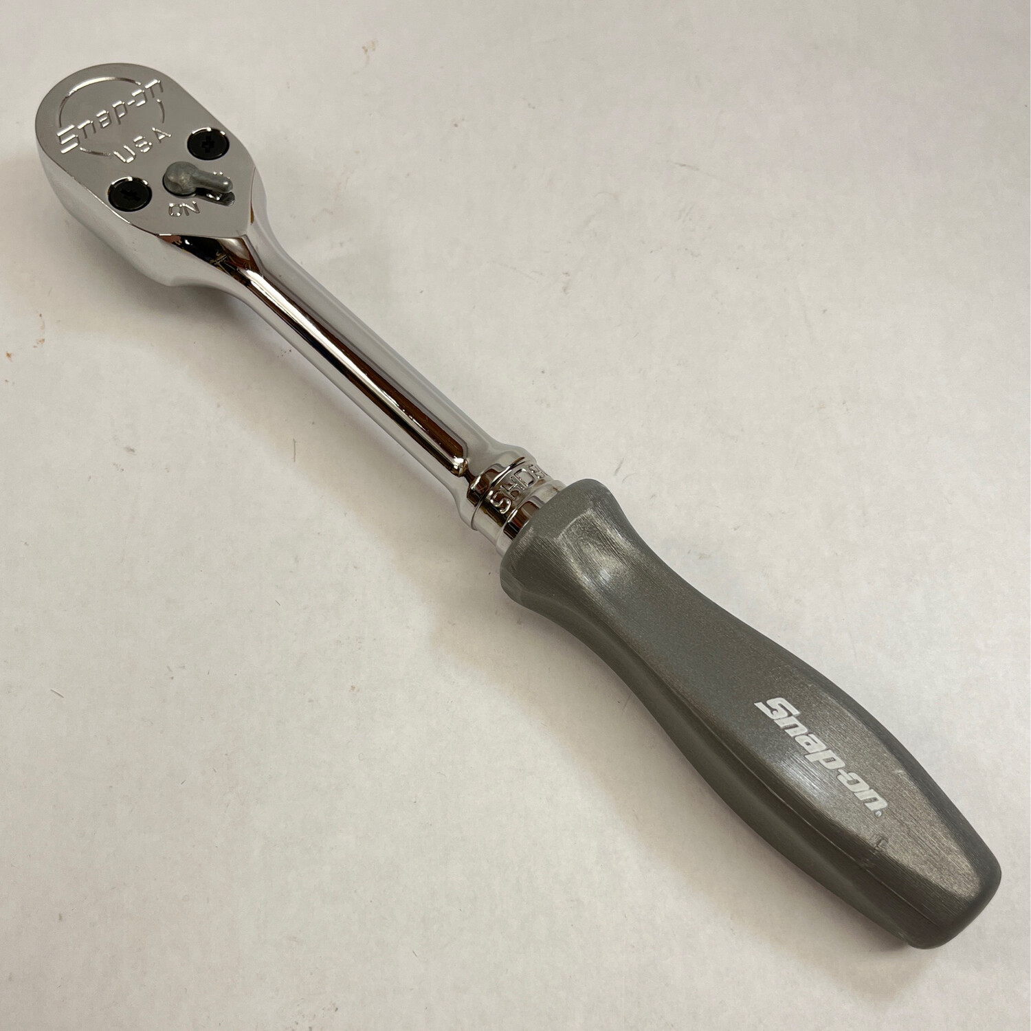 Snap On 1/2" Drive Dual 80 Technology Hard Grip Handle Ratchet, SHD80A ...