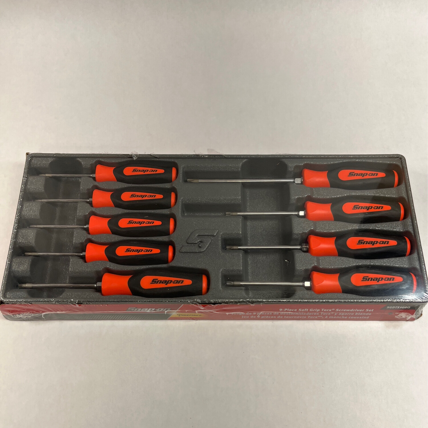 Snap On 9 Pc. Torx Instinct Soft Grip Screwdriver Set, (T8-T45) SGDTX90BO - Shop - Tool Swapper