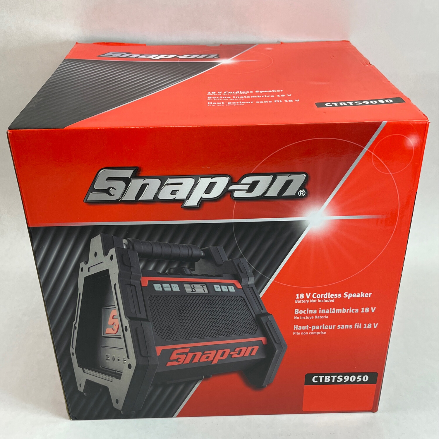 Snap On 18 V MonsterLithium Bluetooth Speaker, CTBTS9050 - Shop - Tool ...