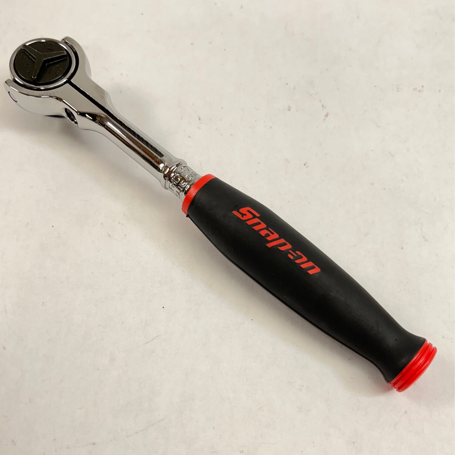 Snap On 3/8" Drive Compact Round Head Soft Grip Swivel Ratchet, FHCNF72 ...