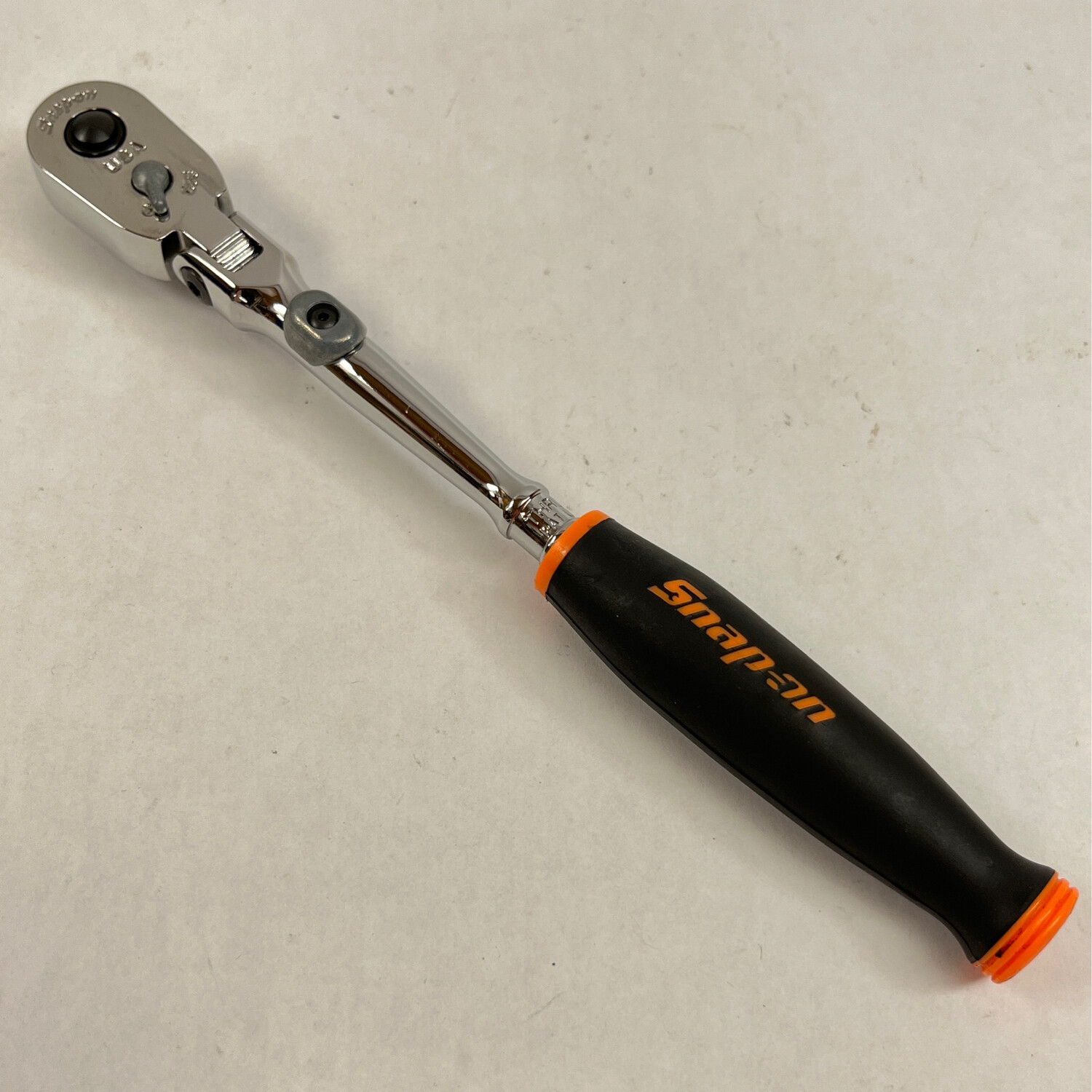 Snap On 1/4" Drive Dual 80 Technology Long Handle Quick-Release Locking Flex-Head Ratchet ...