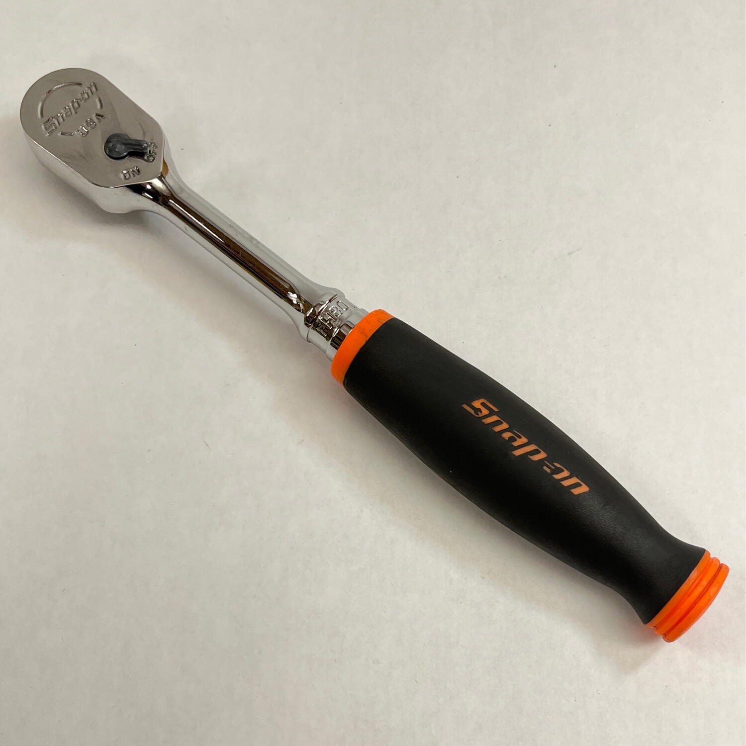 Snap On 3/8" Drive Dual 80 Technology Soft Grip Standard Handle Ratchet ...