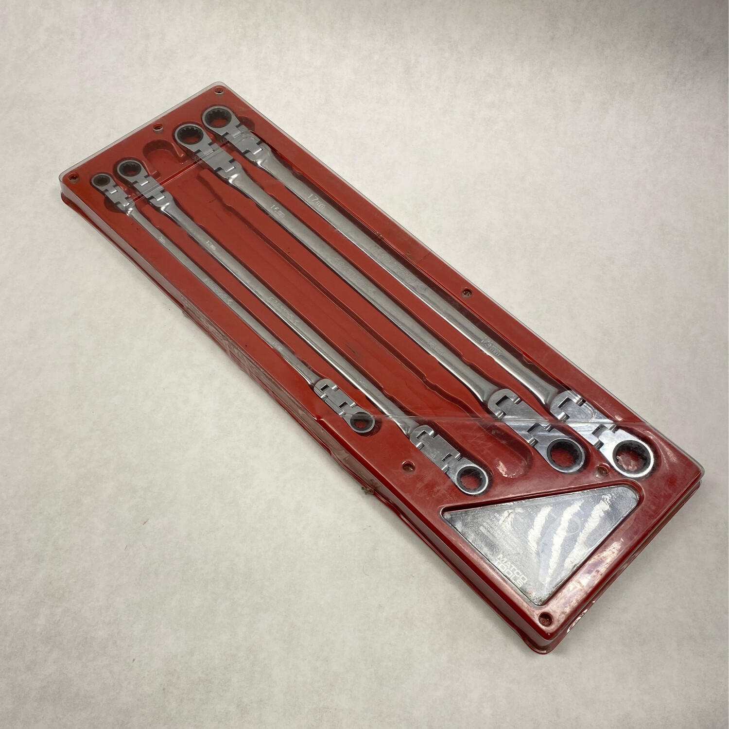 Matco Tools 4 Pc. Extra Long Double Flex, Double Box Ratcheting Wrench ...