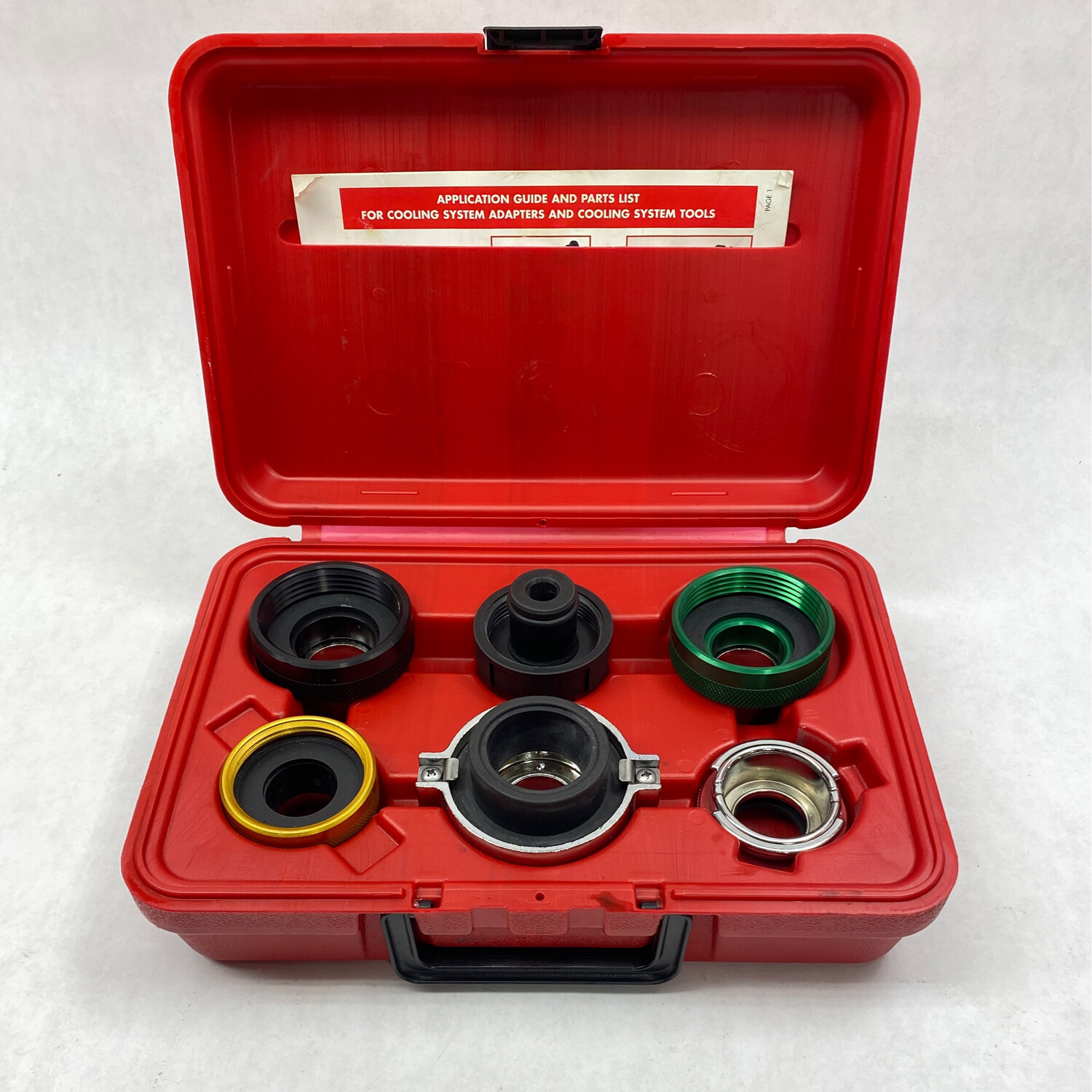 Snap On 6 Pc. Large Truck Cooling System Adapter, SVTA6100 - Shop ...