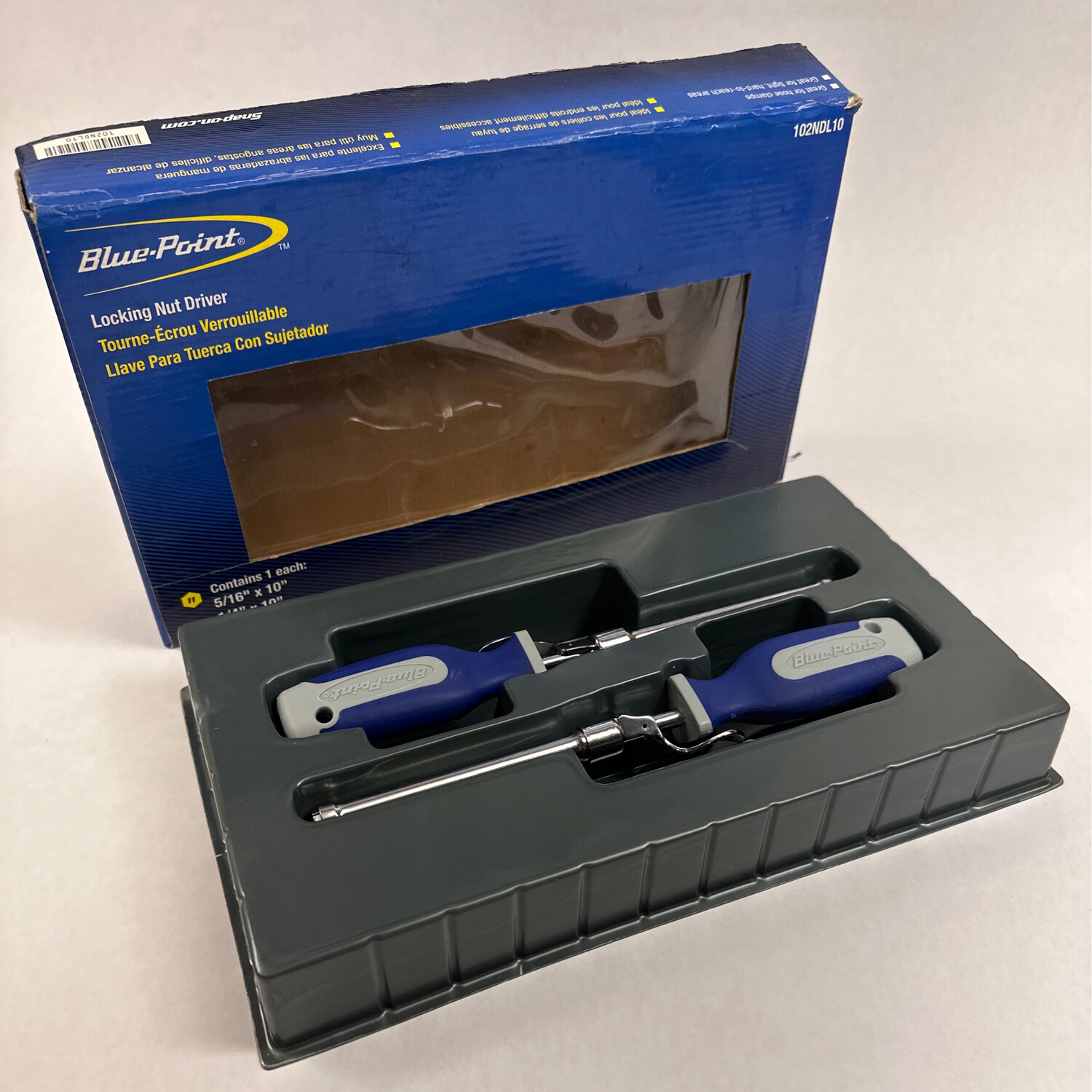 Blue Point Locking Nut Driver Set, 102NDL10 - Shop - Tool Swapper