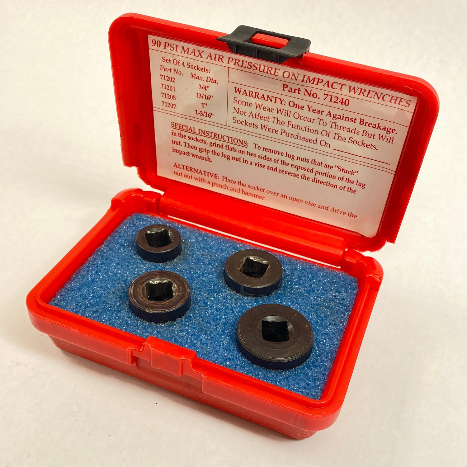 Steck Locking Lug Nut Removal Kit, 71240 - Shop - Tool Swapper