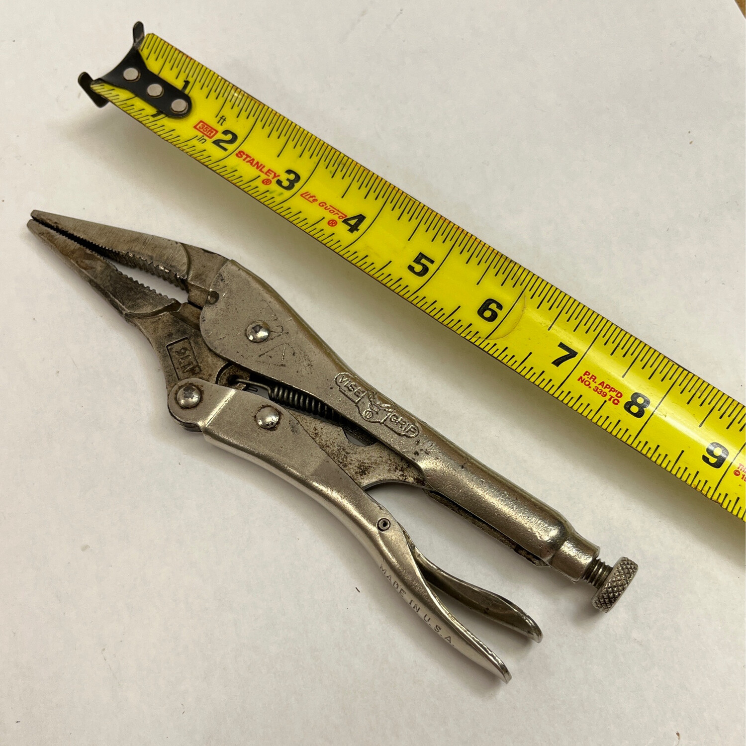 Dewitt Vise-Grip USA Long Nose Locking Pliers - Shop - Tool Swapper