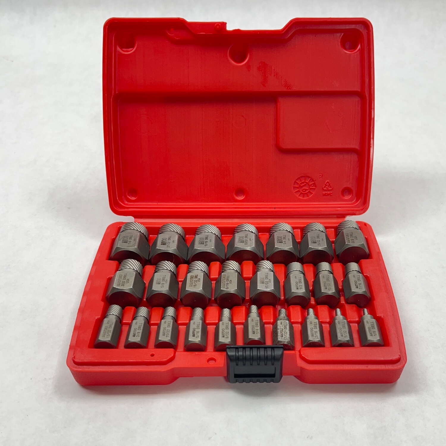 Matco Tools 25pc Hexagonal Head Multi Spline Screw Extractor Set ...