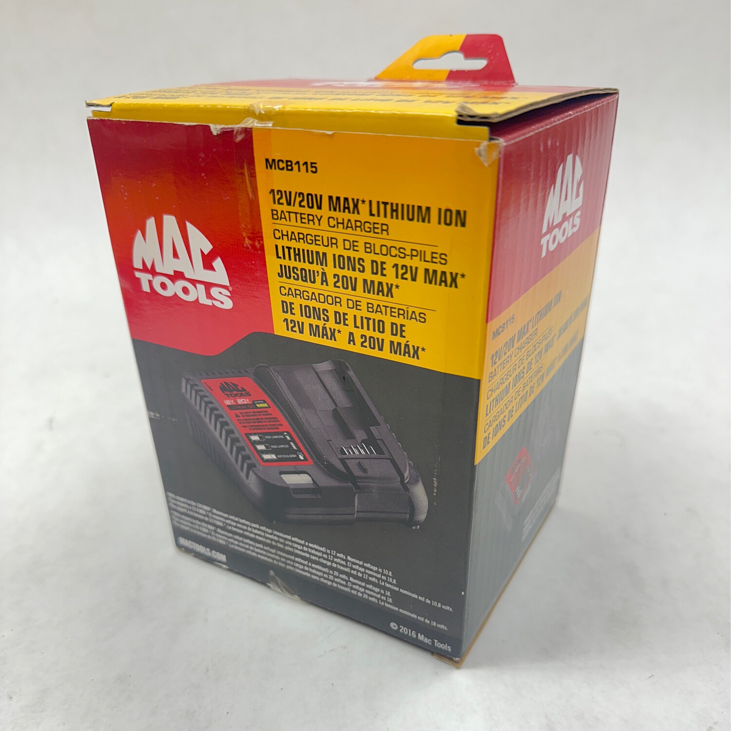Mac Tools 12V/20V MAX Lithium Ion Battery Charger, MCB115 - Shop - Tool Swapper