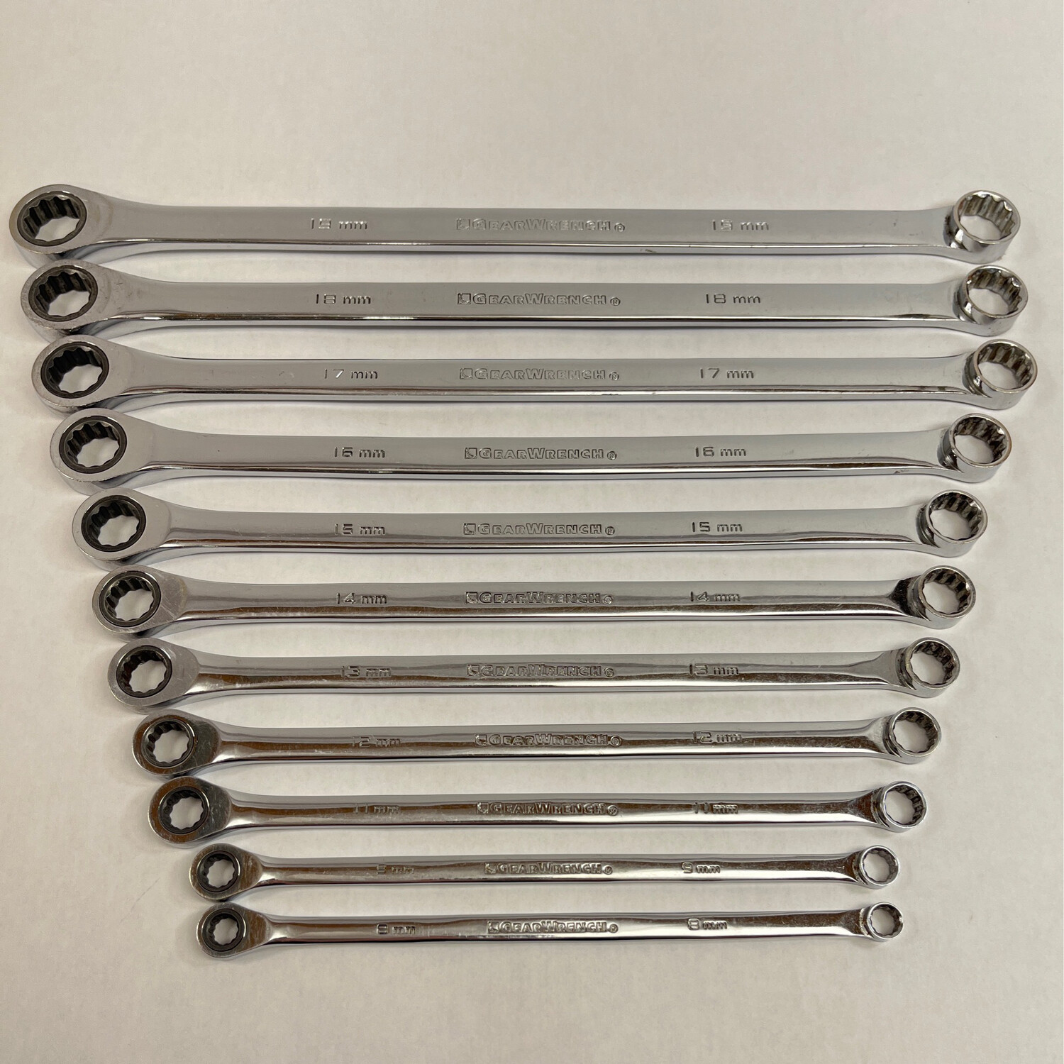 Gearwrench 11 Pc. Double Box End Ratchet Wrench Set (8-19 mm) - Shop ...