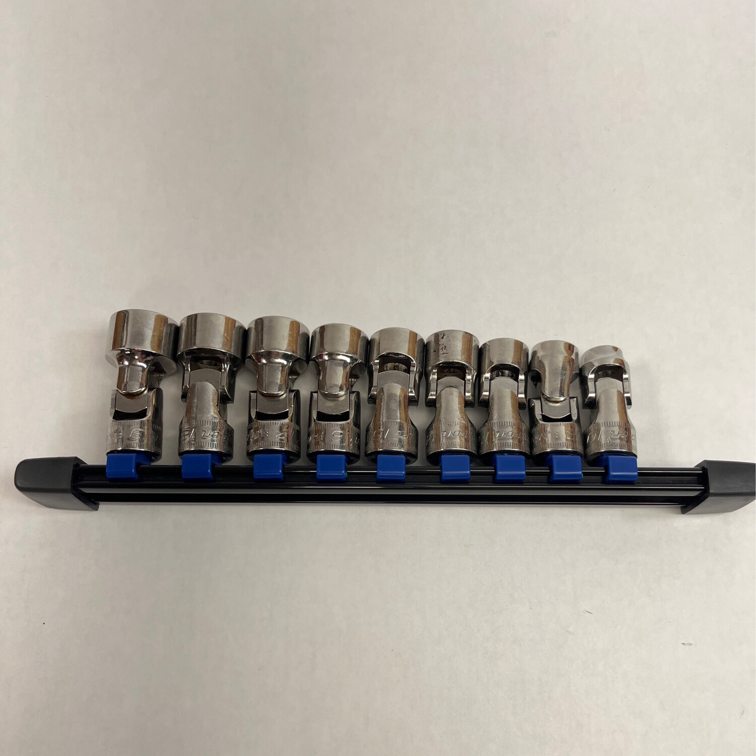 Snap On 9 Pc. 3/8" Drive 12-Point Metric Flank Drive Shallow Universal ...