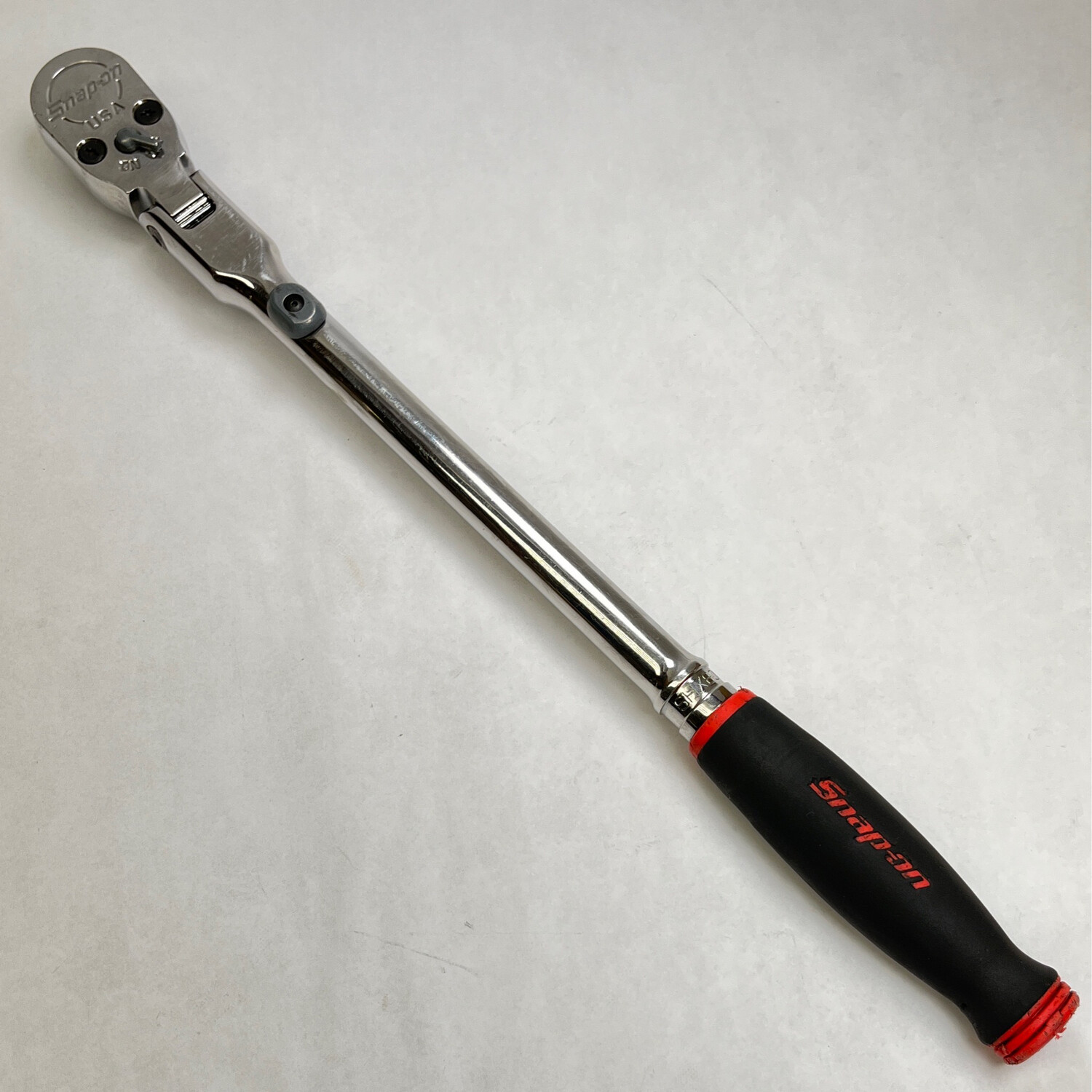 Snap On 1/2" Drive Dual 80 Technology Soft Grip Handle Locking Flex ...