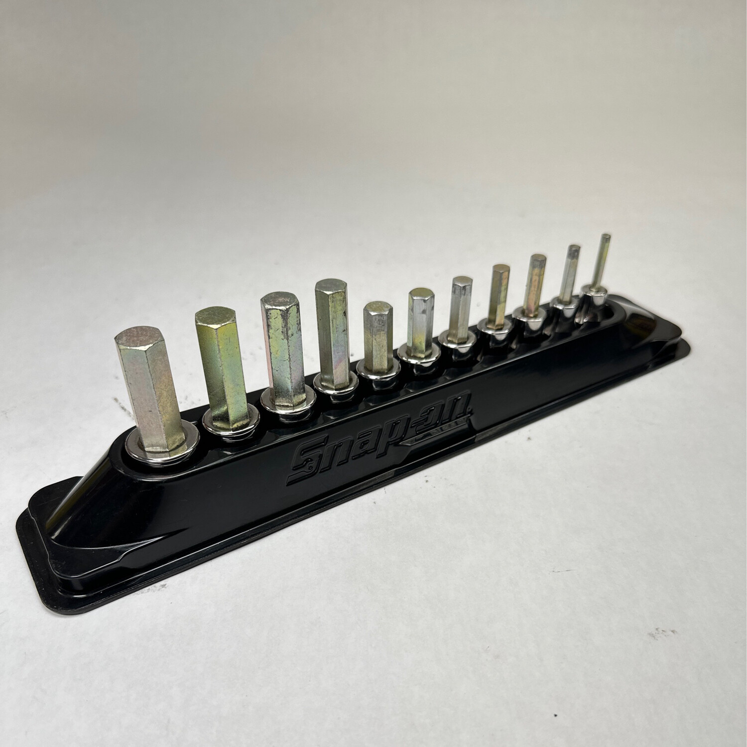 Snap On 11 pc 3/8" Drive Metric Standard Hex Bit Socket Set (4-14 mm ...