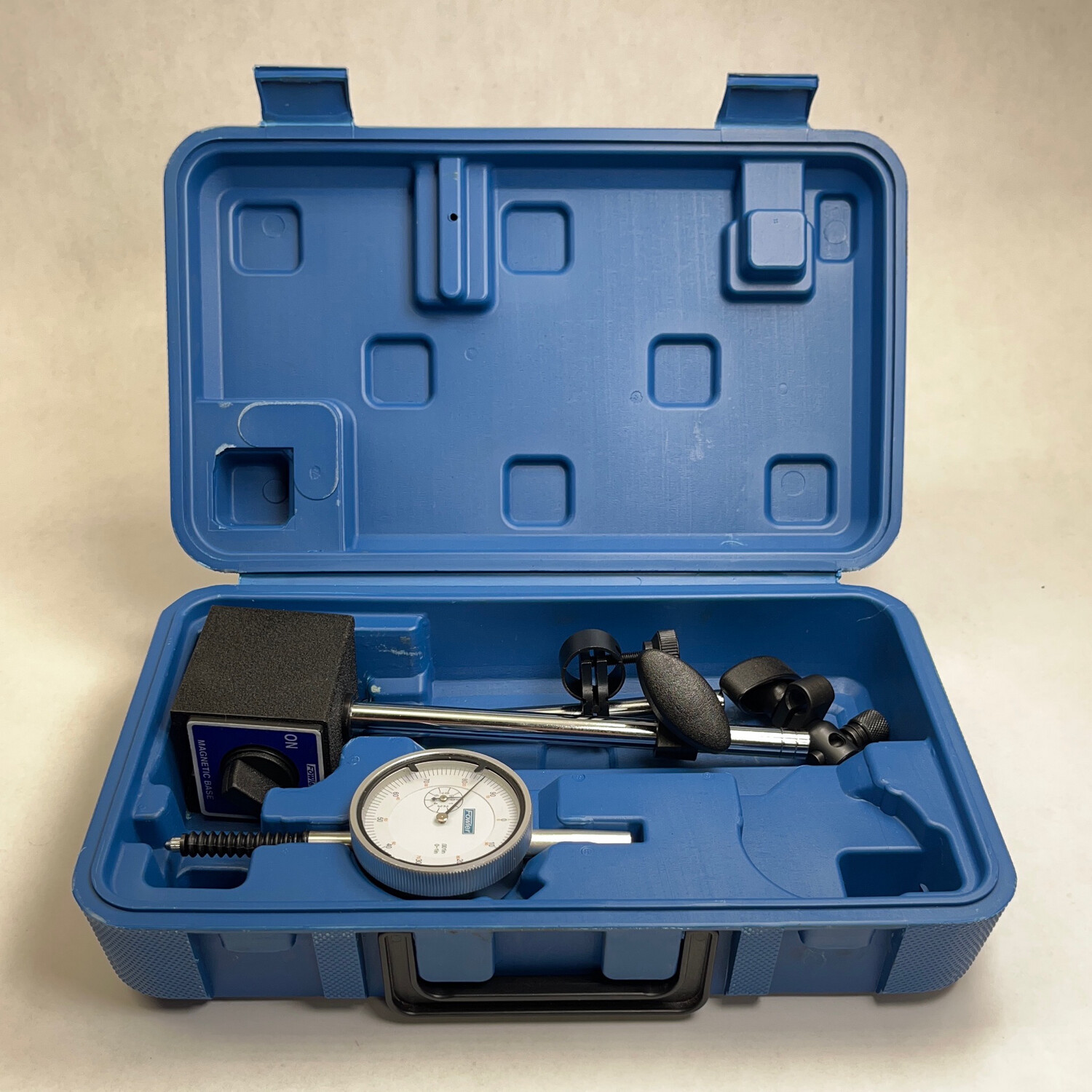 Fowler Magnetic Base and Black Dial Indicator Set, 16908 - Shop - Tool ...